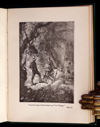 1885 Rare Complete set - Jules Verne The Giant Raft I & II. Eight ...