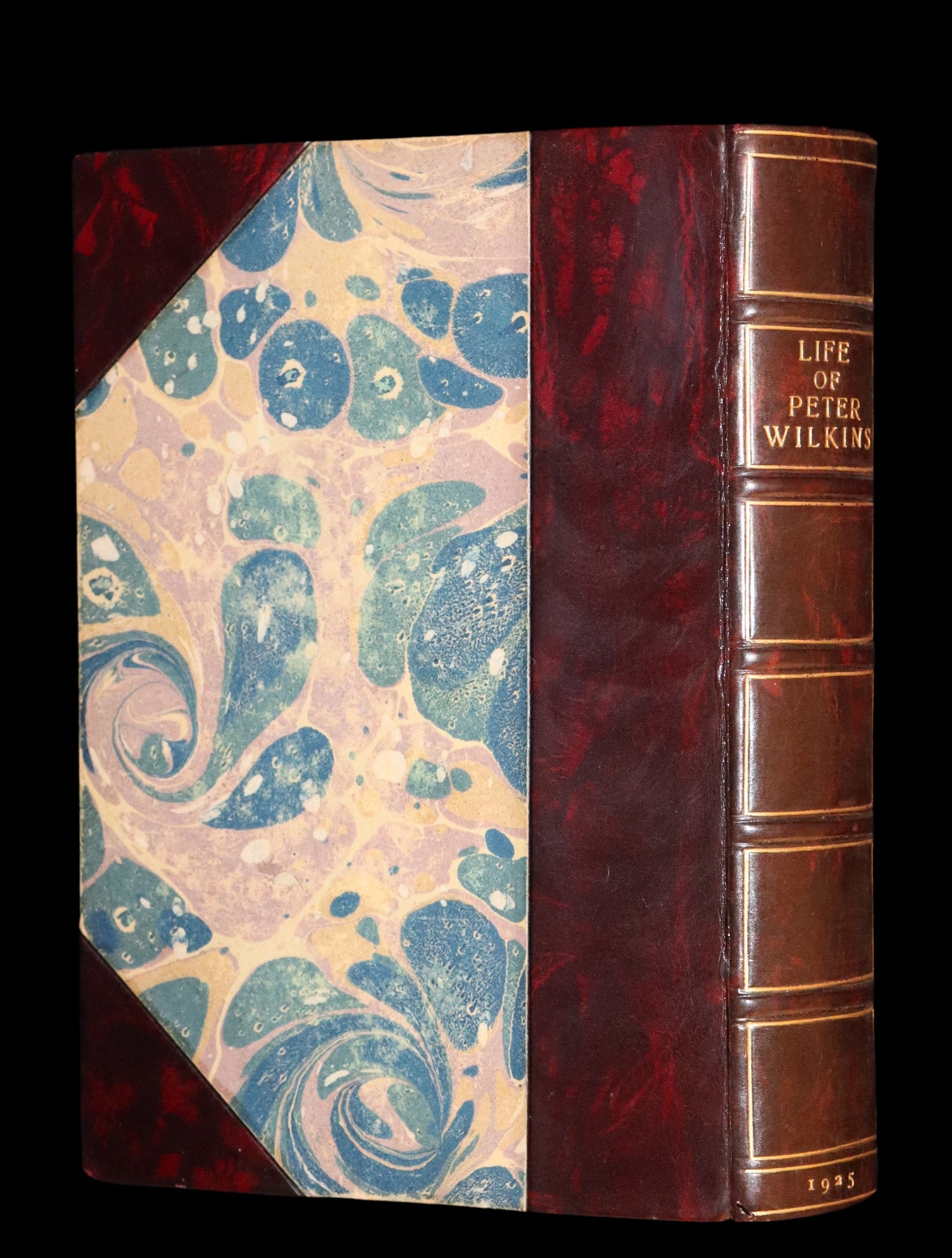 1925 Rare Edition Bound by Bayntun - THE LIFE & ADVENTURES OF PETER WI — MFLIBRA - Antique Books