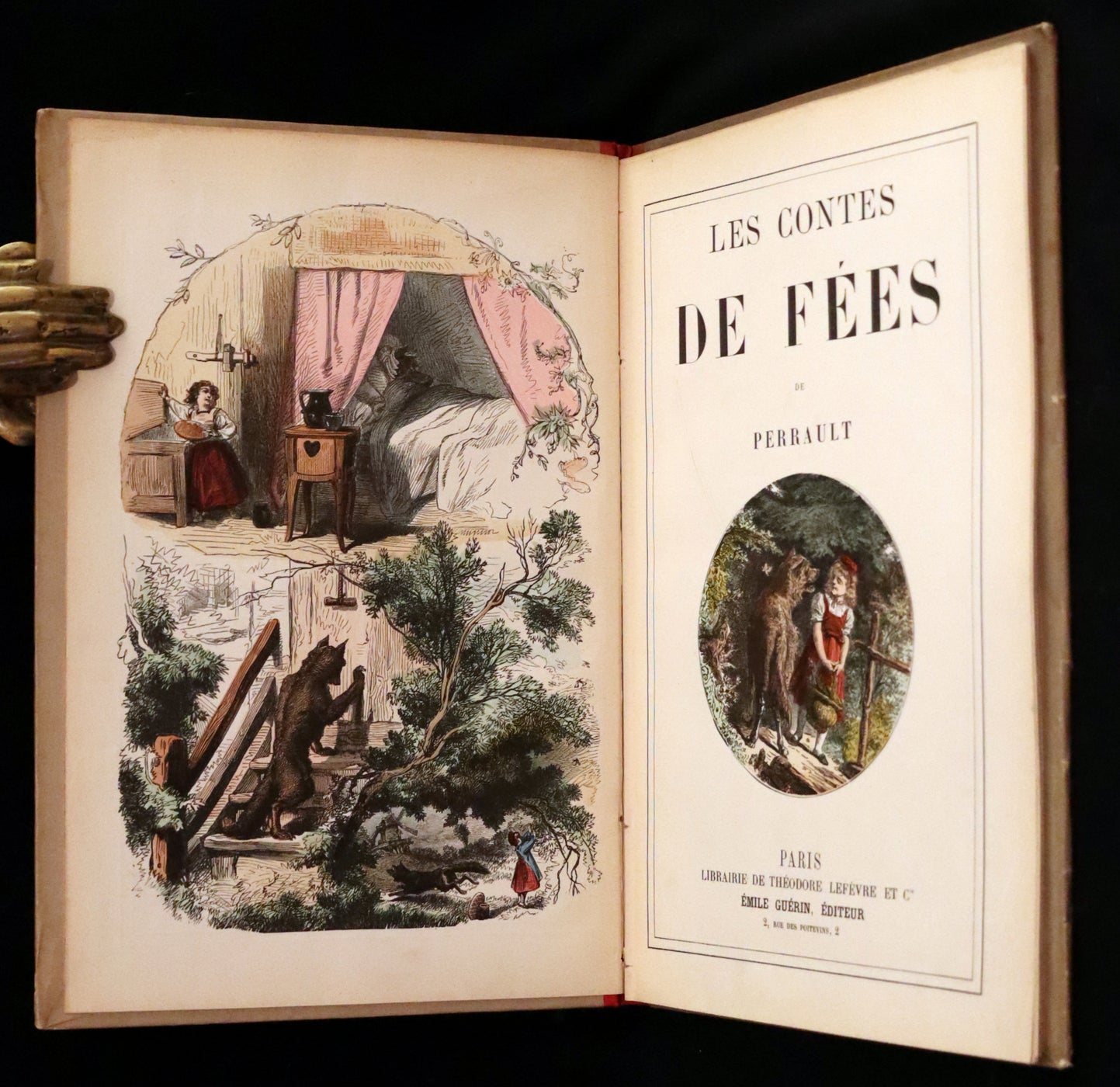 1890 Scarce color Contes de Fees Fairy Tales Perrault — MFLIBRA ...