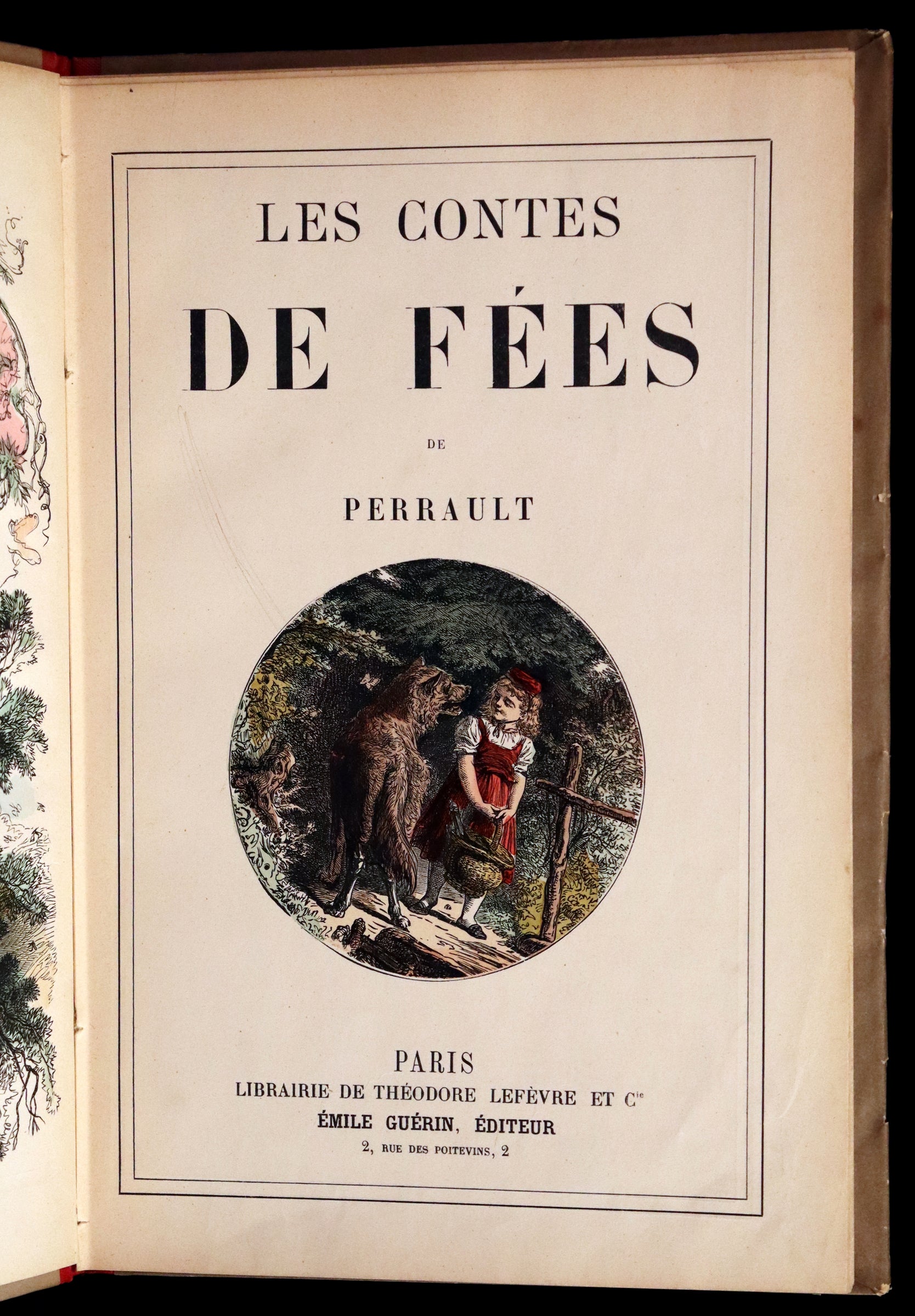 1890 Scarce color illustrated French Book ~ Contes de Fees - FAIRY ...