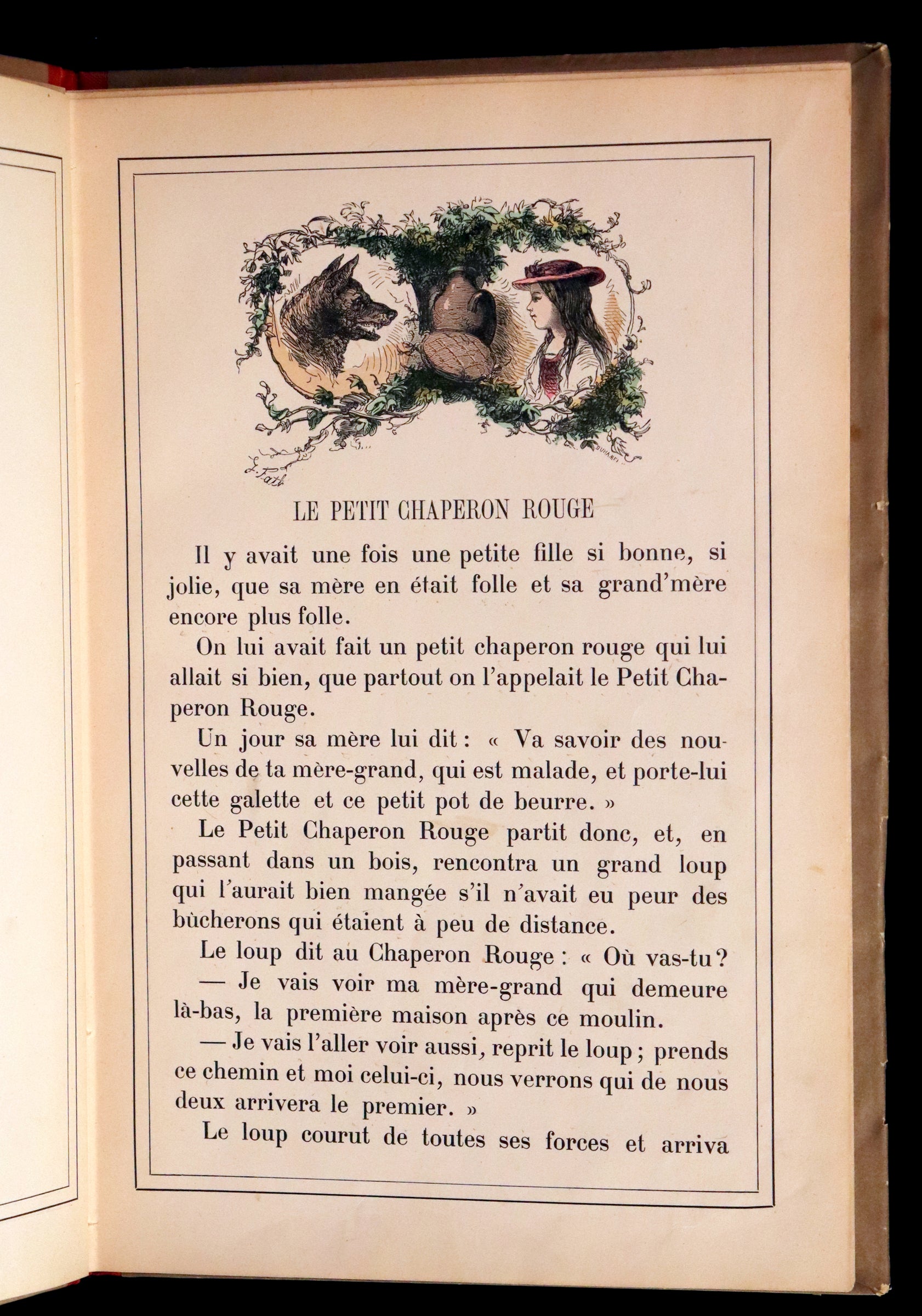 1890 Scarce color illustrated French Book ~ Contes de Fees - FAIRY ...