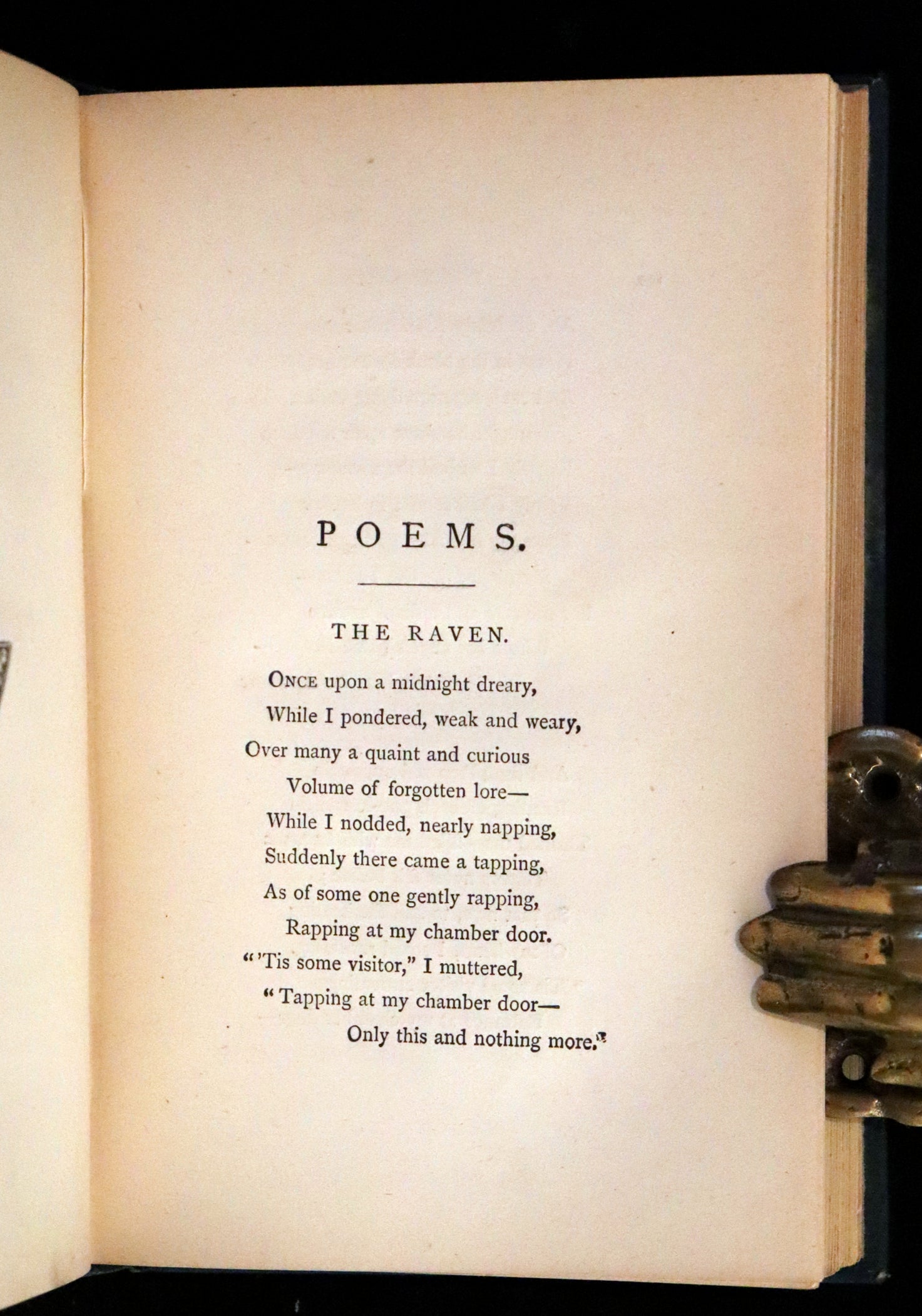 1880 Rare Book - Complete Poems by Edgar Allan POE (The Raven, Lenore ...