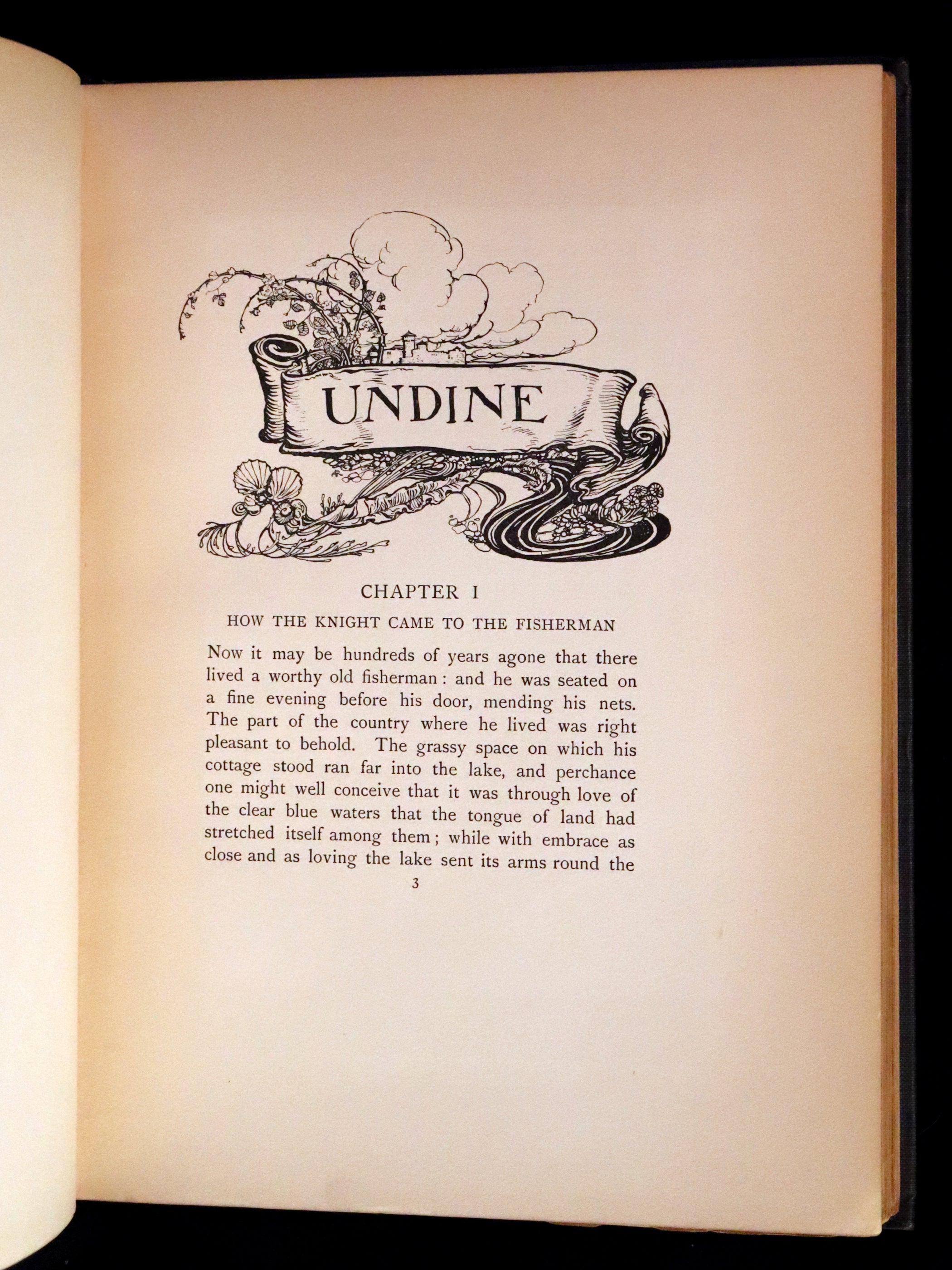 1909 Rare First Edition - Undine by De La Motte Fouque, illustrated by ...