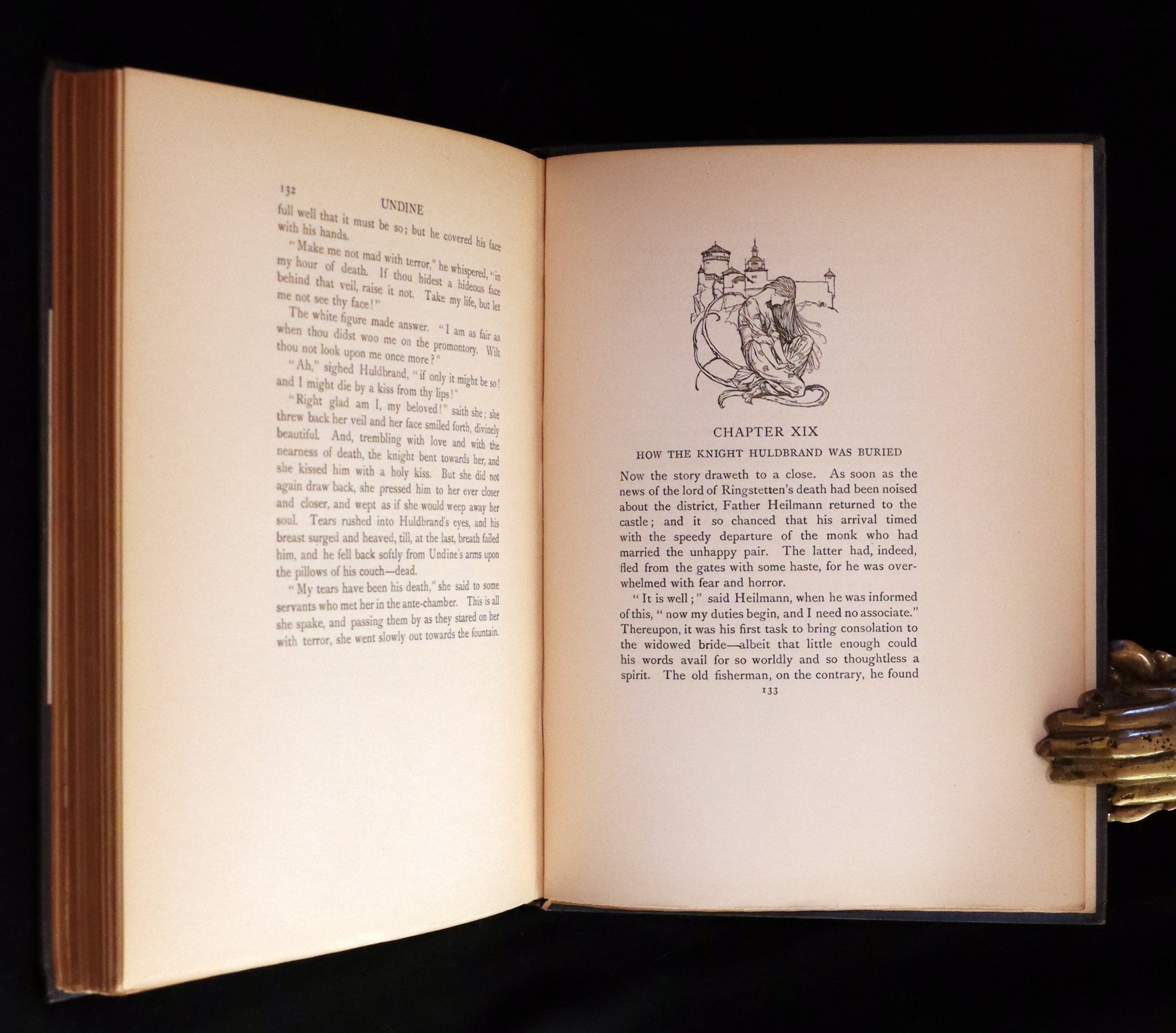 1909 Rare First Edition - Undine by De La Motte Fouque, illustrated by ...