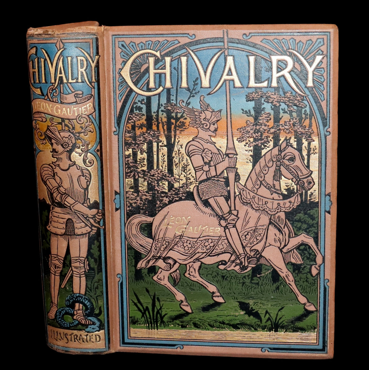 1891 Scarce First Edition - Chivalry by Leon Gautier. Illustrated. by ...