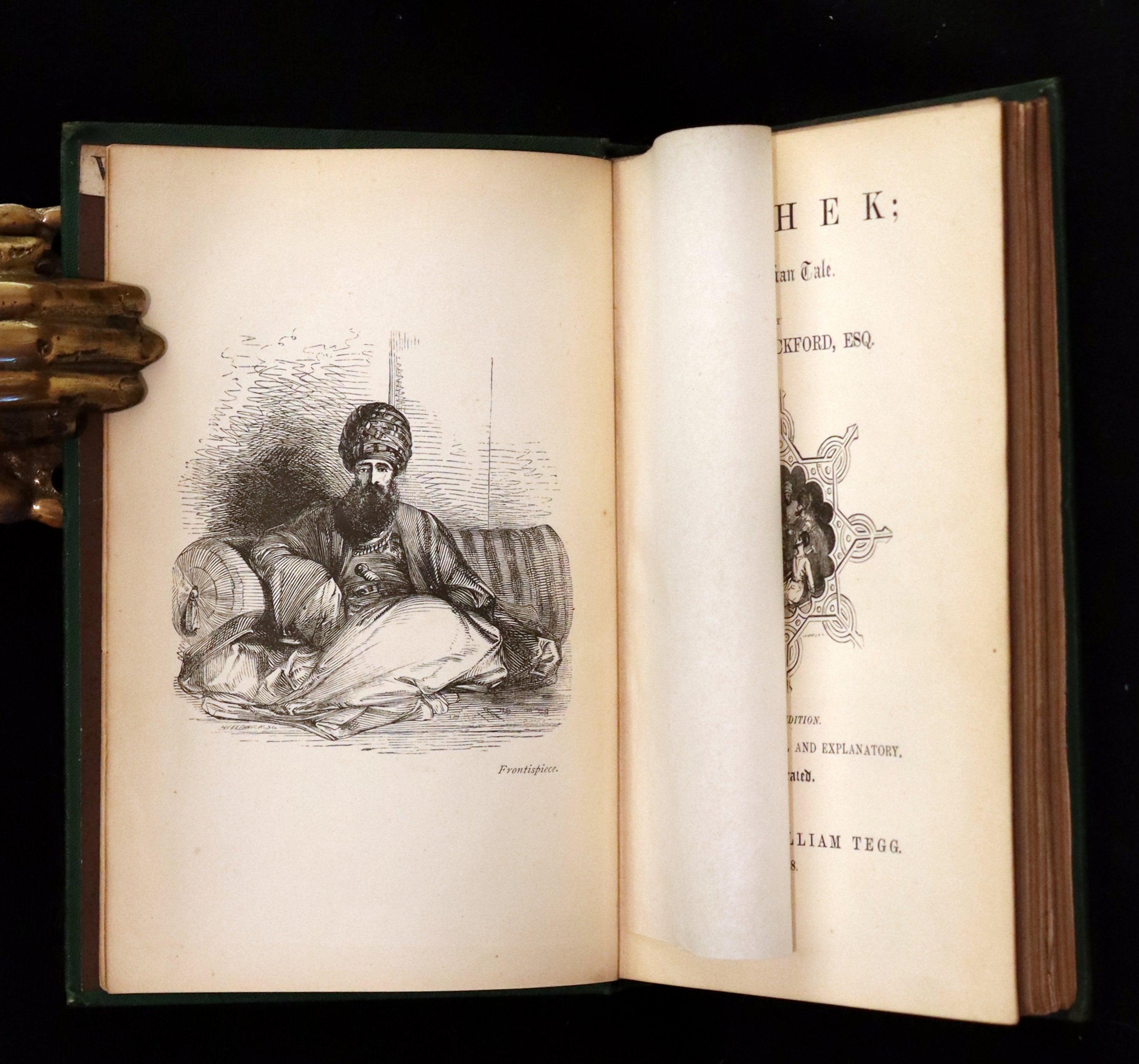 1868 Rare Gothic Book - Vathek, an Arabian Tale by William Thomas ...