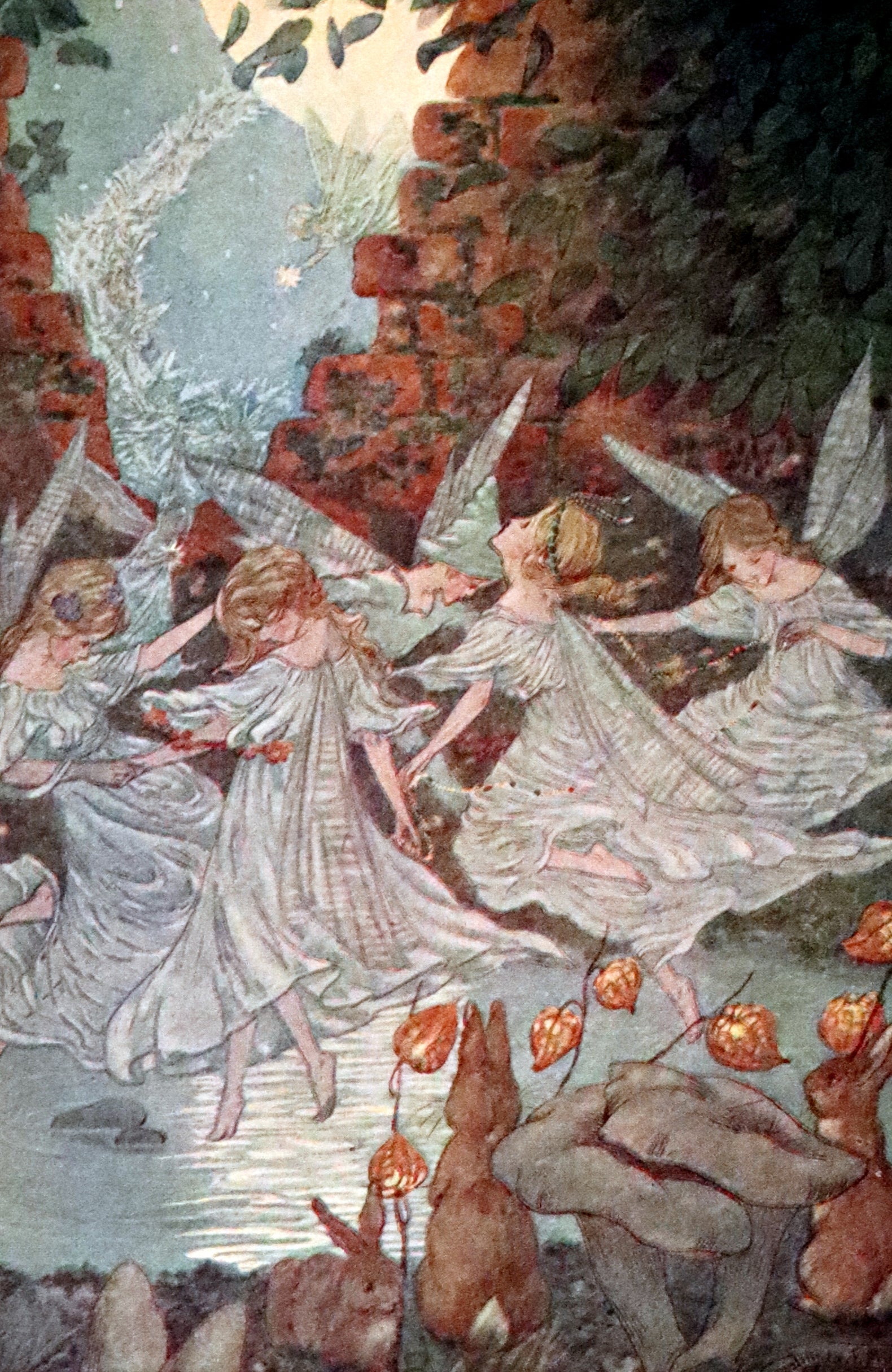 1923 Rare First Edition - The Rose Fyleman Fairy Book Illustrated by H ...