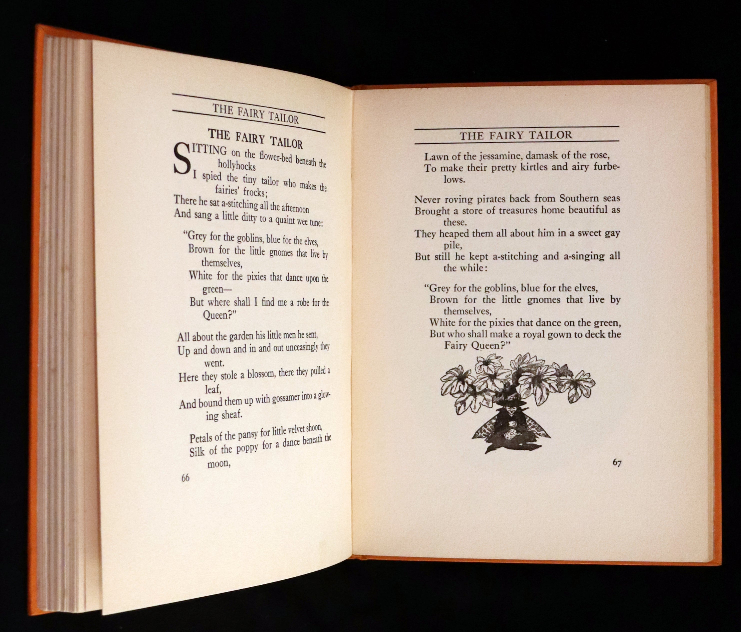 1923 Rare First Edition - The Rose Fyleman Fairy Book Illustrated by H ...