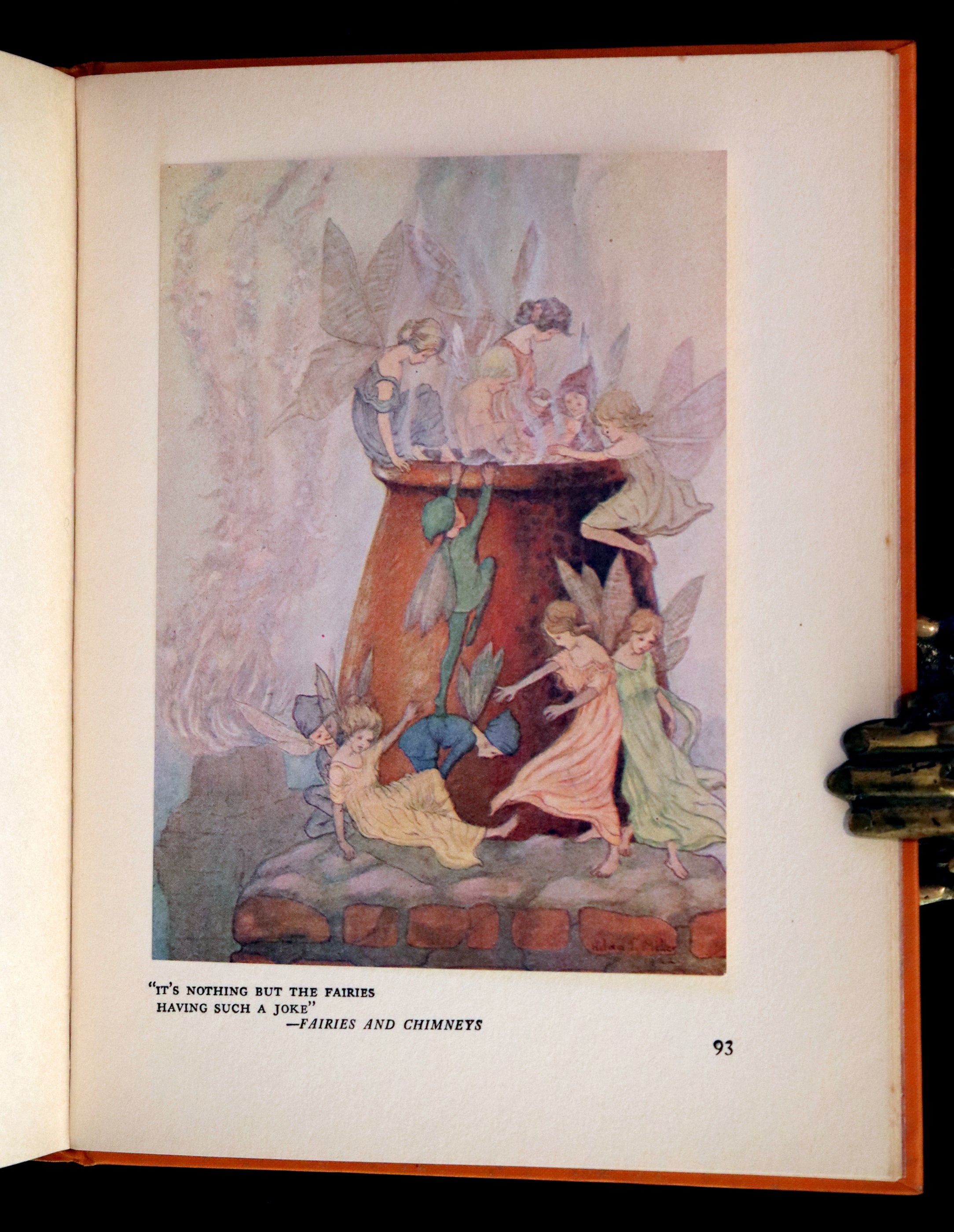 1923 Rare First Edition - The Rose Fyleman Fairy Book Illustrated by H ...