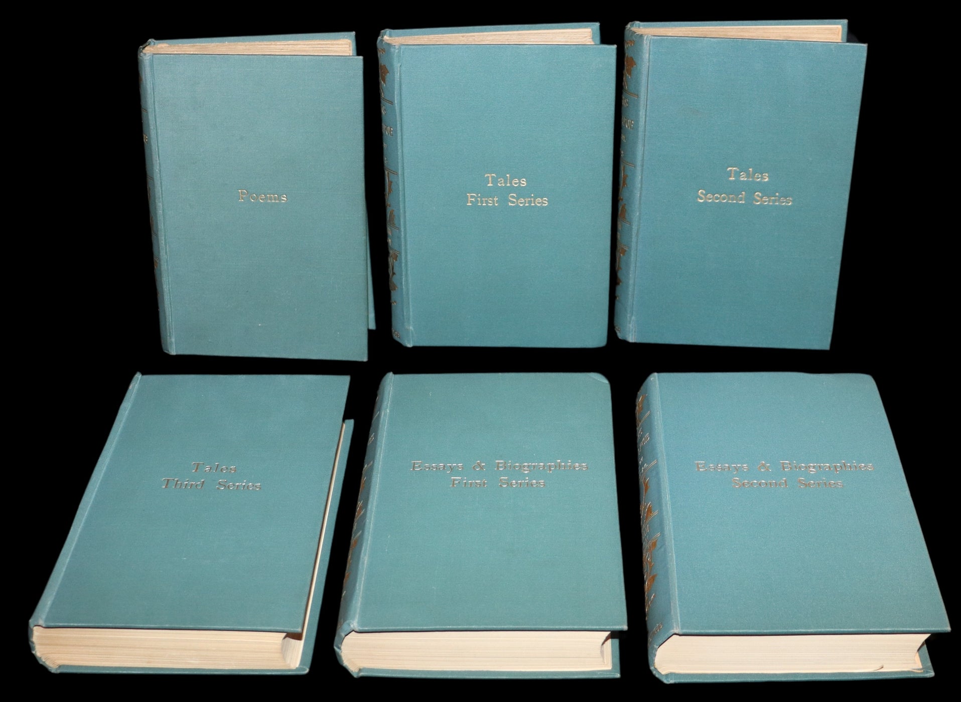 1896 Rare Fordham edition book set - The Works of Edgar Allan Poe ...