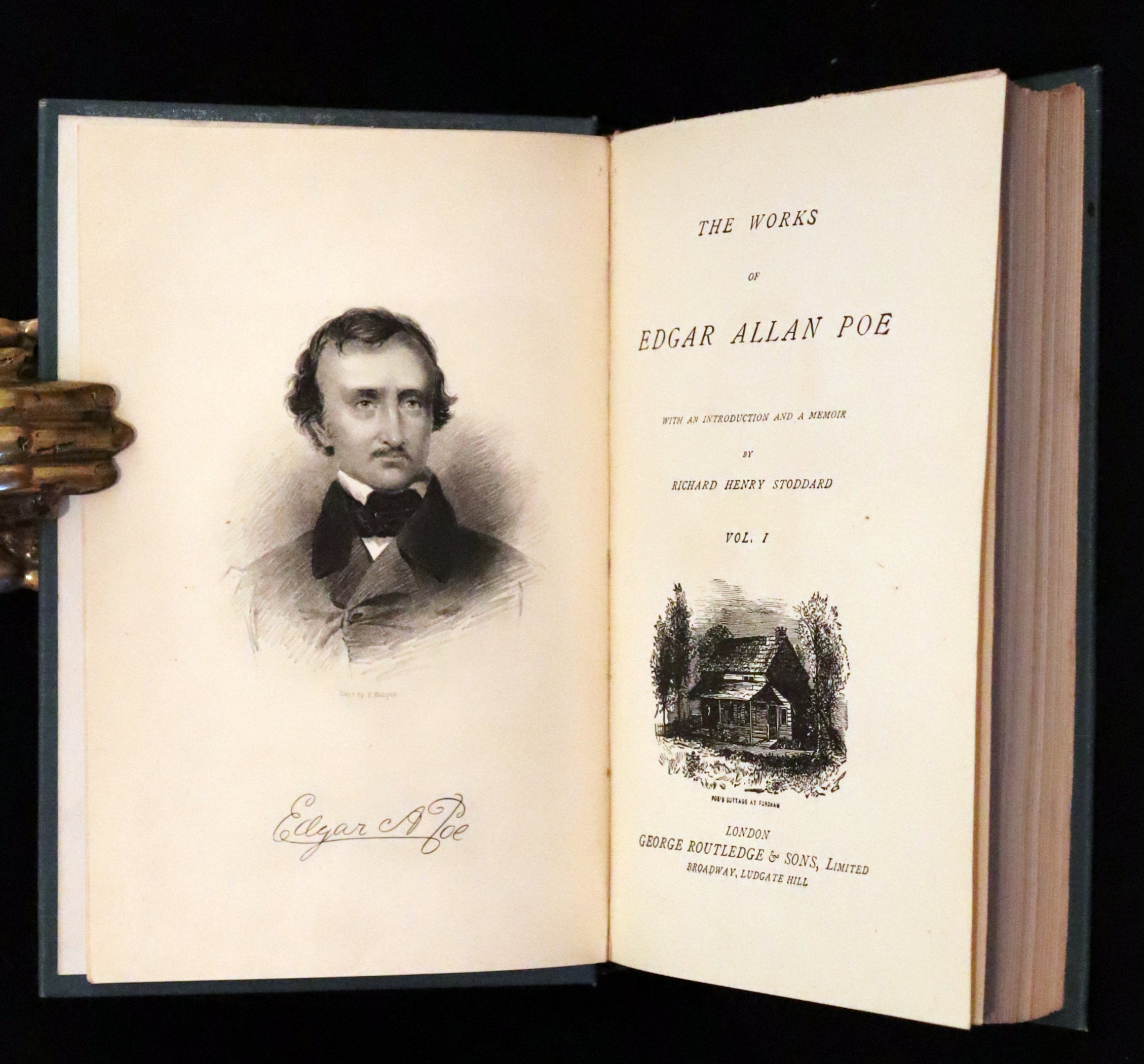 1896 Rare Fordham edition book set - The Works of Edgar Allan Poe ...