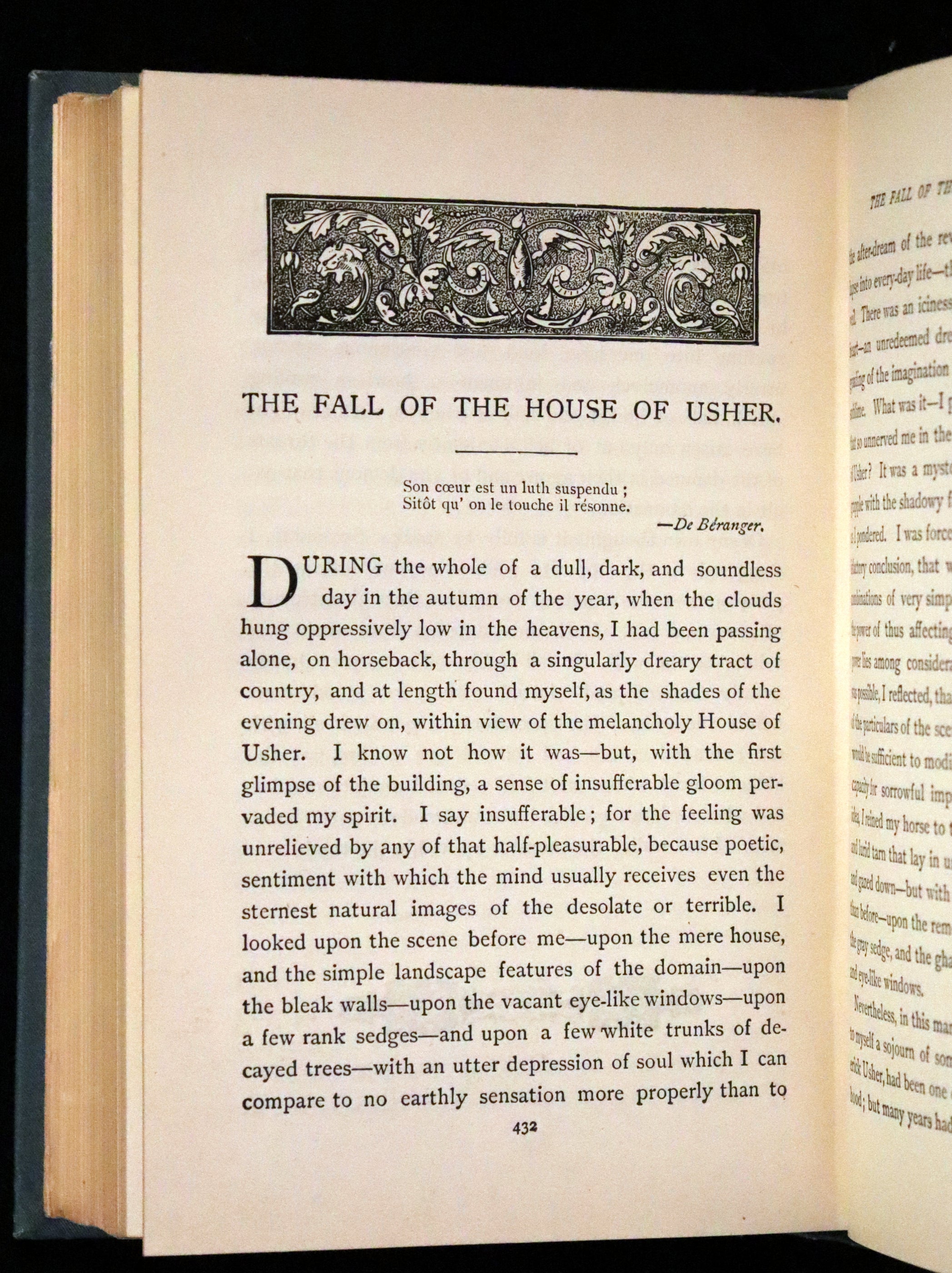 1896 Rare Fordham edition book set - The Works of Edgar Allan Poe ...