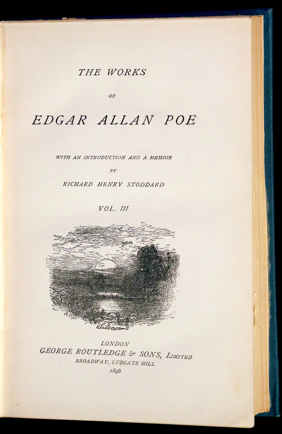 1896 Rare Fordham edition book set - The Works of Edgar Allan Poe ...