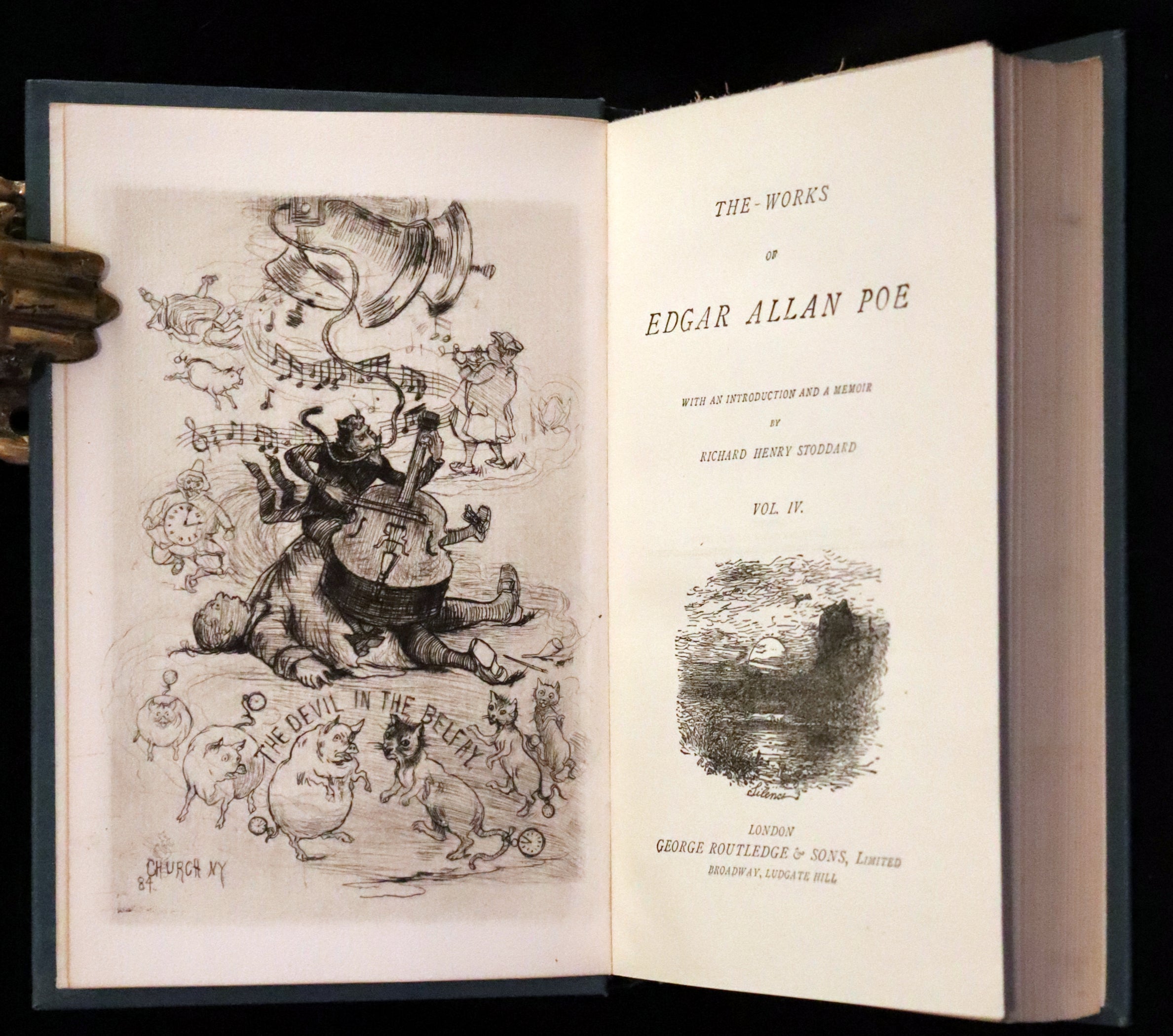 1896 Rare Fordham edition book set - The Works of Edgar Allan Poe ...