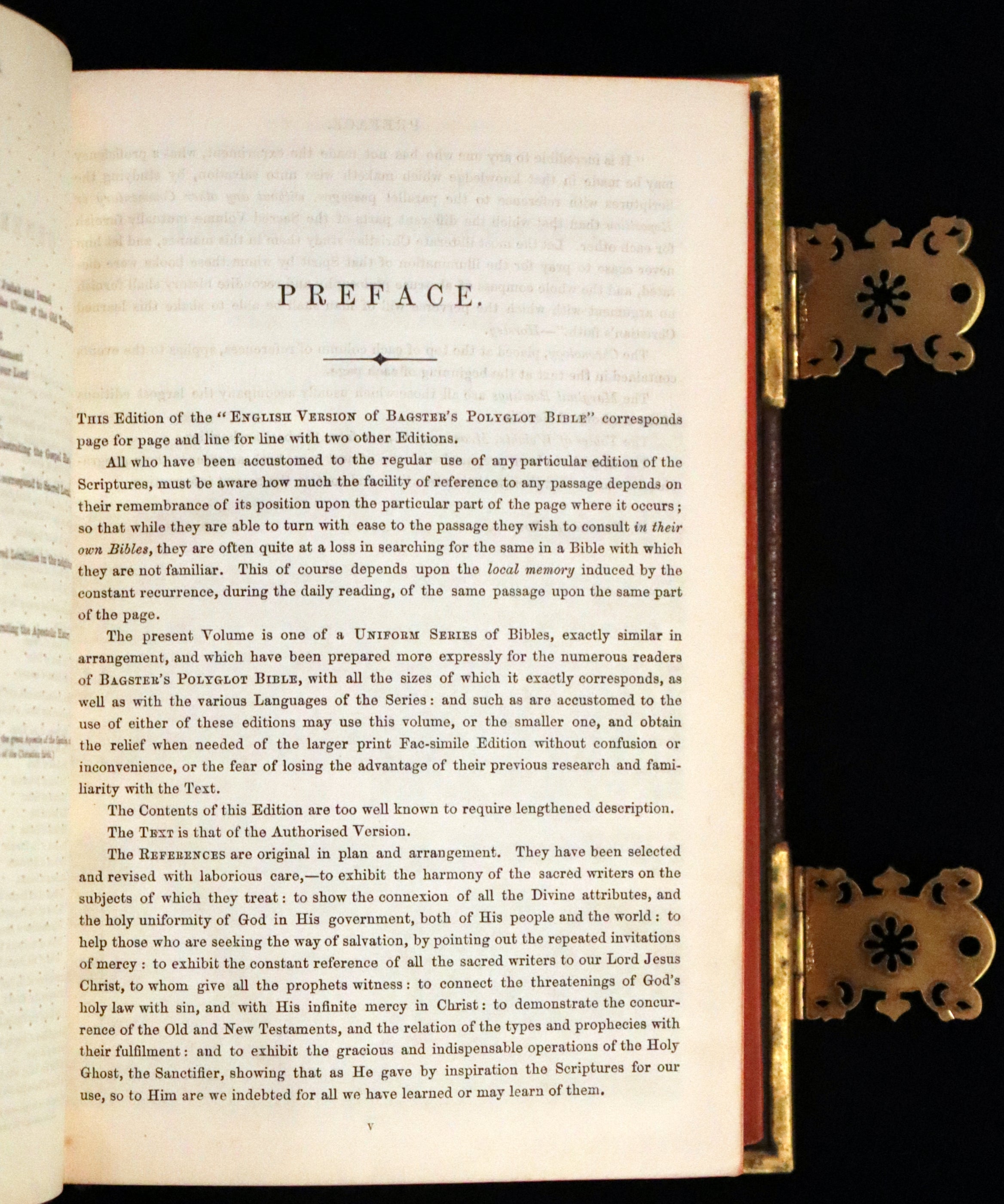 1870 Rare Book bound by Bagster - Polyglot Bible, Old and New ...