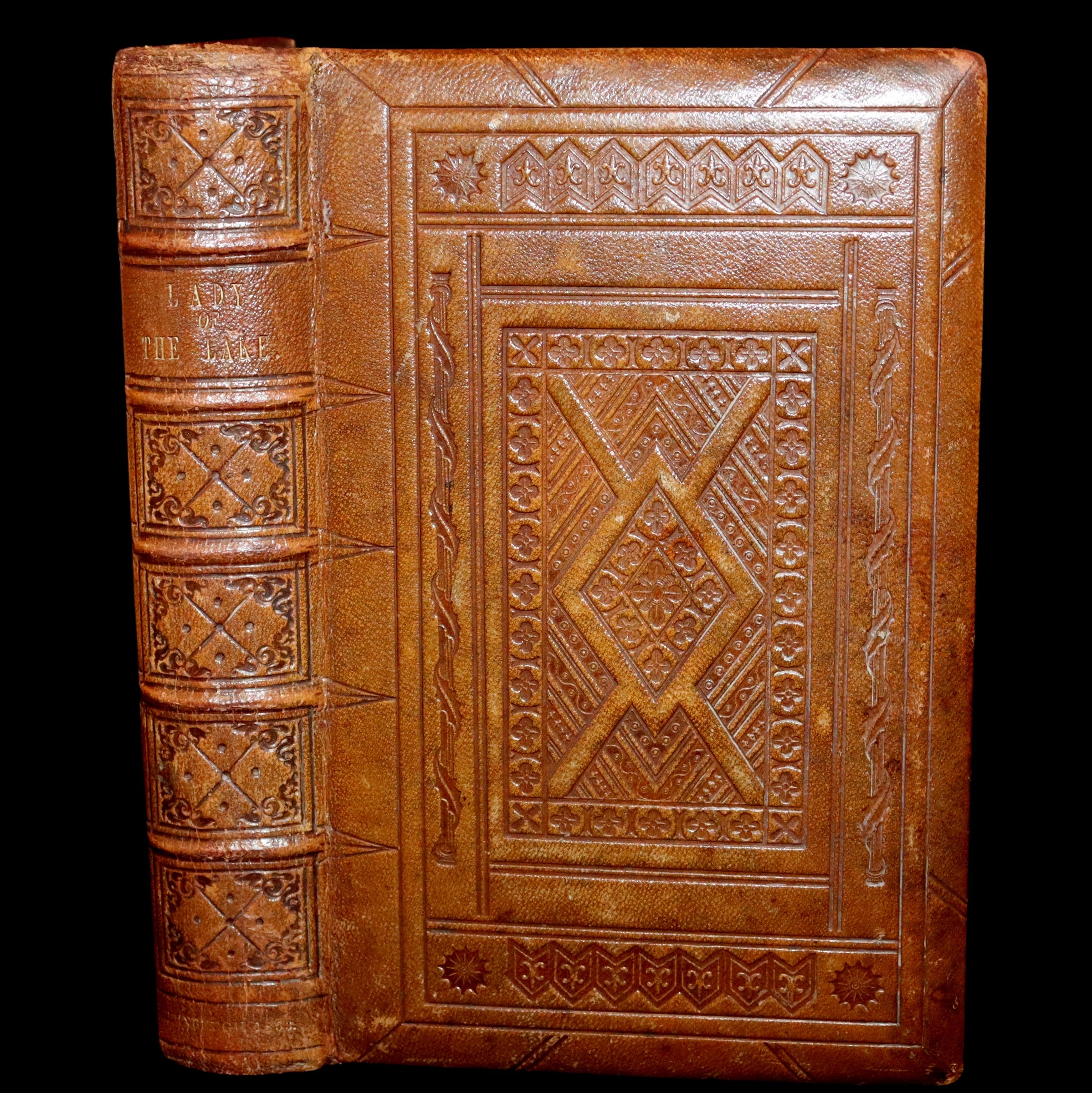 1853 Rare Book ~ Lady of the Lake by Sir Walter Scott, Illustrated by ...