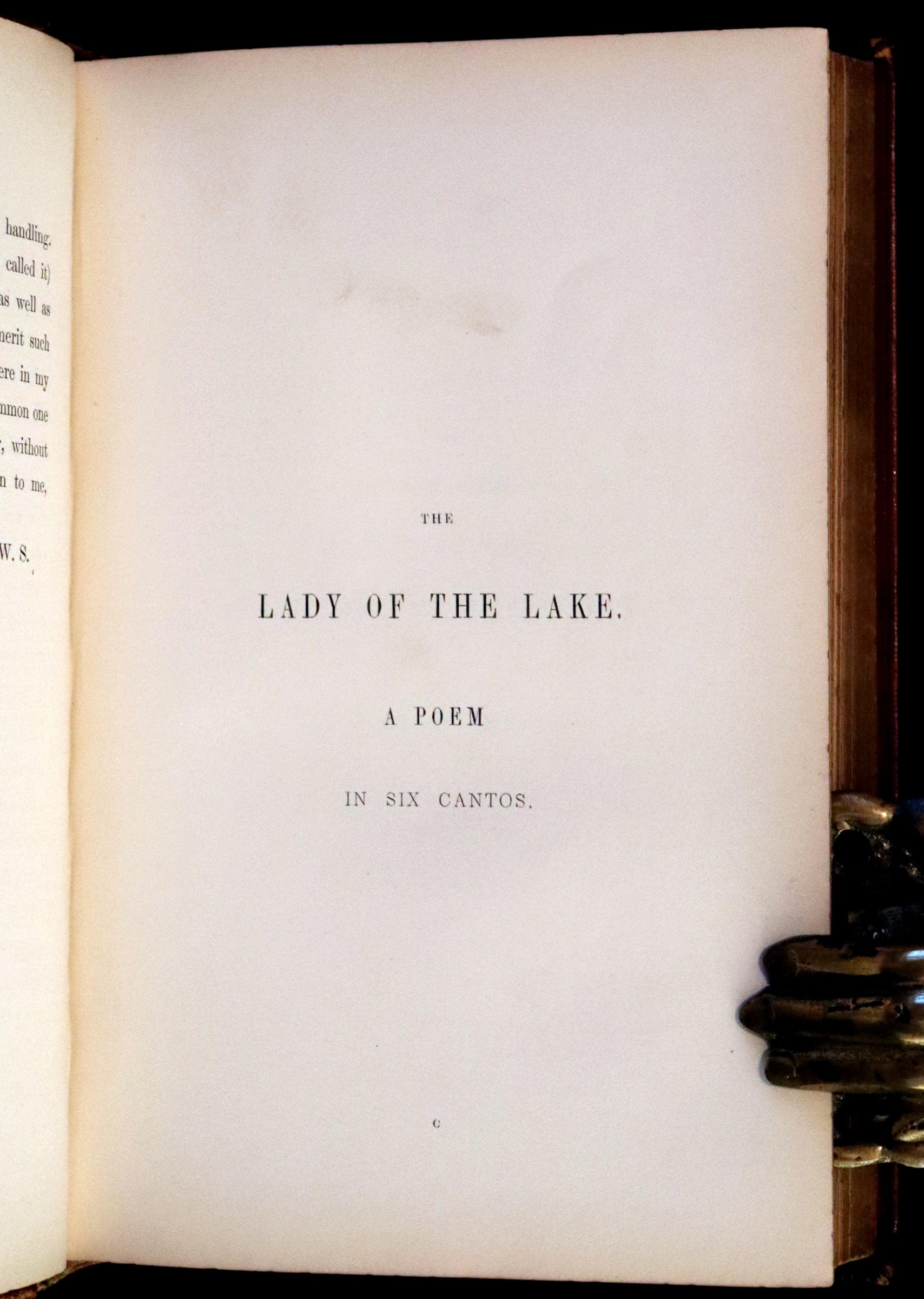 1853 Rare Book ~ Lady of the Lake by Sir Walter Scott, Illustrated by ...