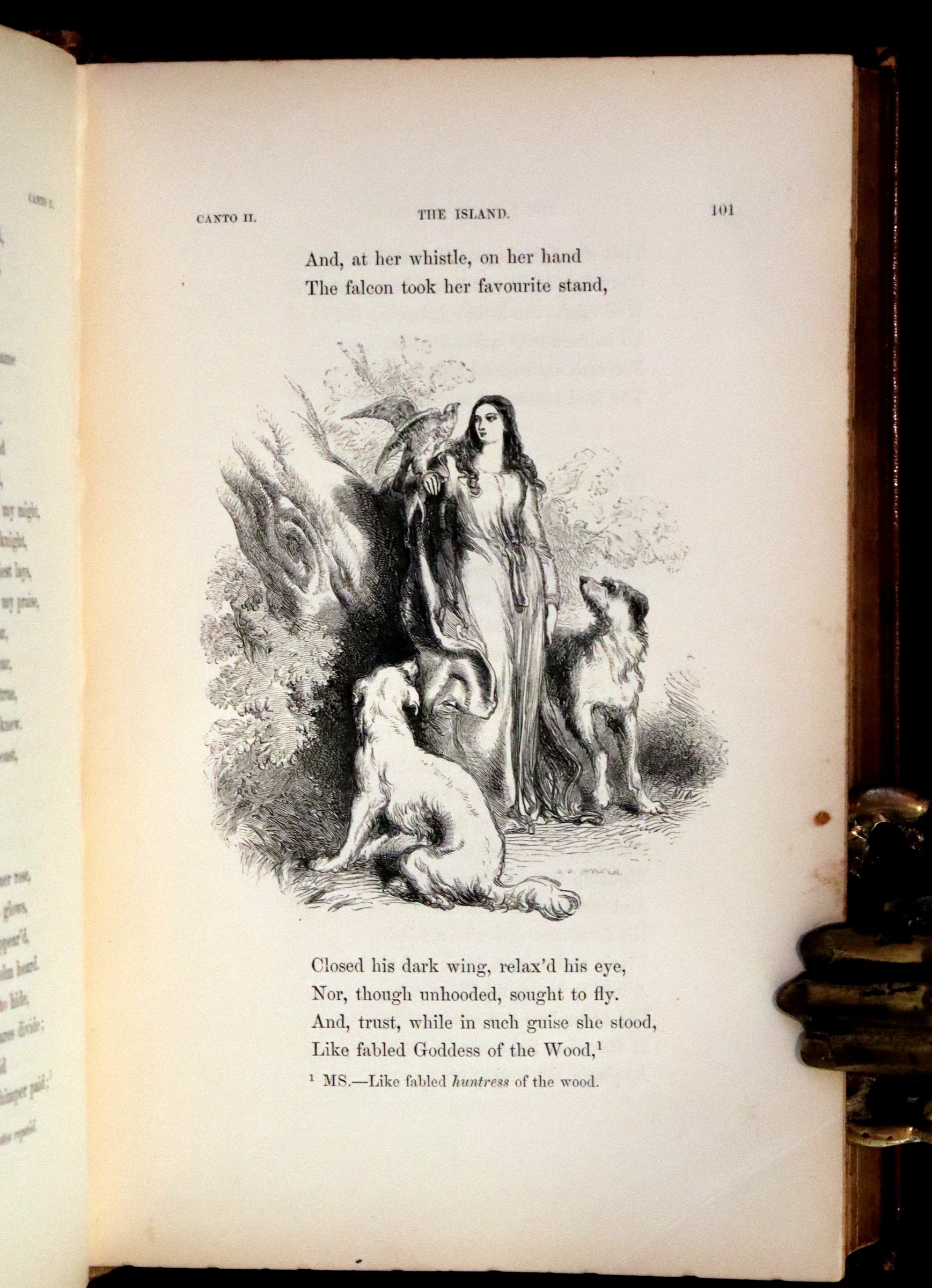 1853 Rare Book ~ Lady of the Lake by Sir Walter Scott, Illustrated by ...