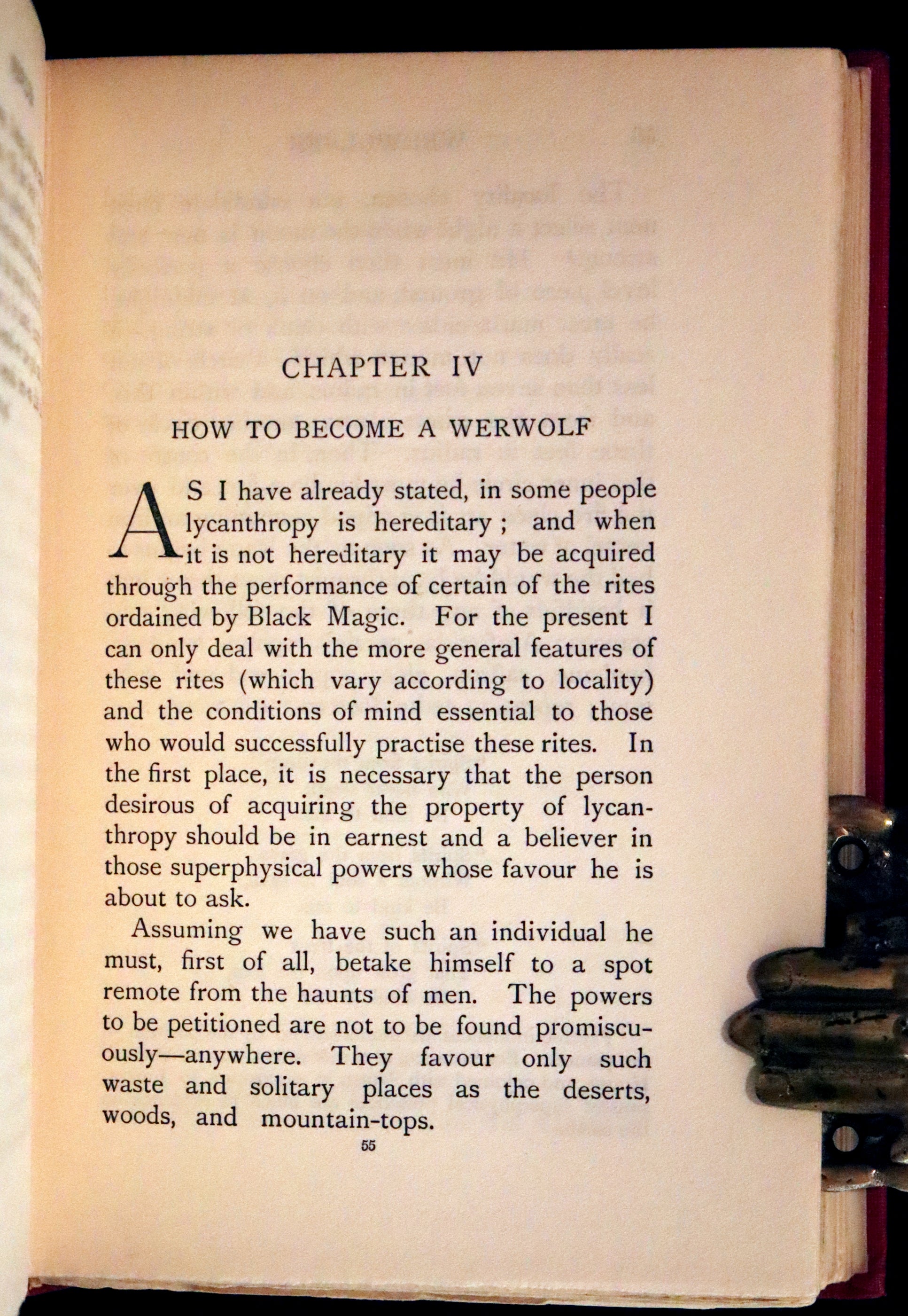1912 Scarce First Edition on WEREWOLVES - WERWOLVES by Elliott O ...
