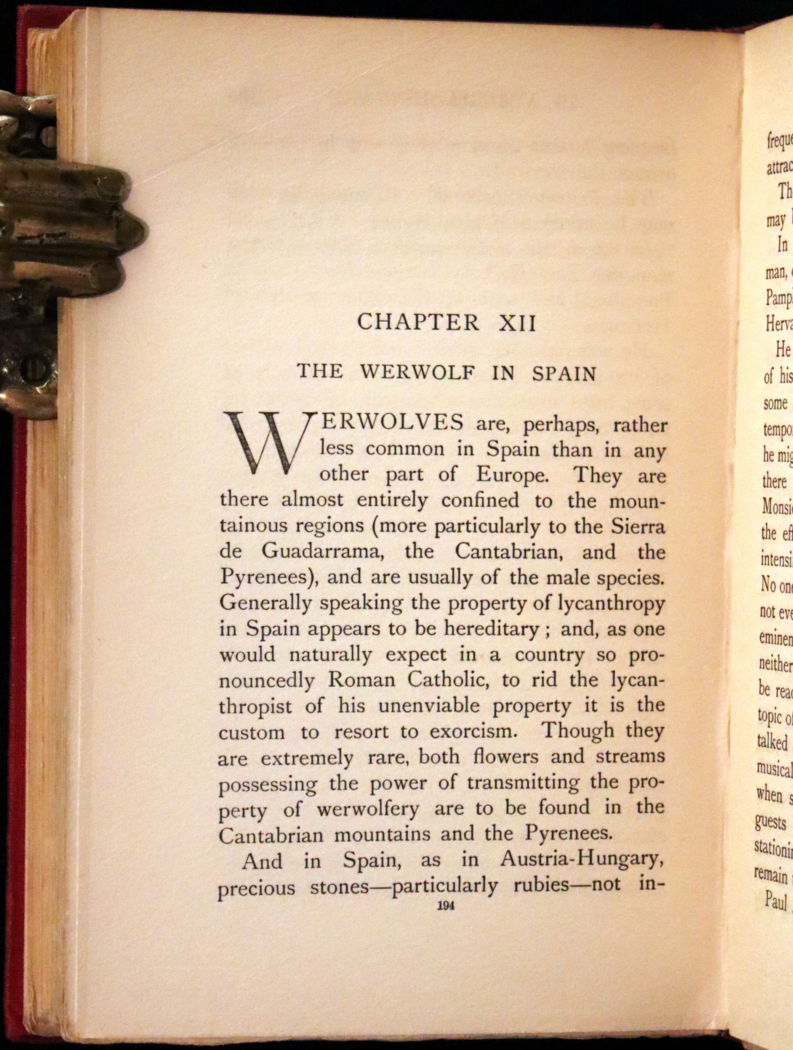 1912 Scarce First Edition on WEREWOLVES - WERWOLVES by Elliott O ...