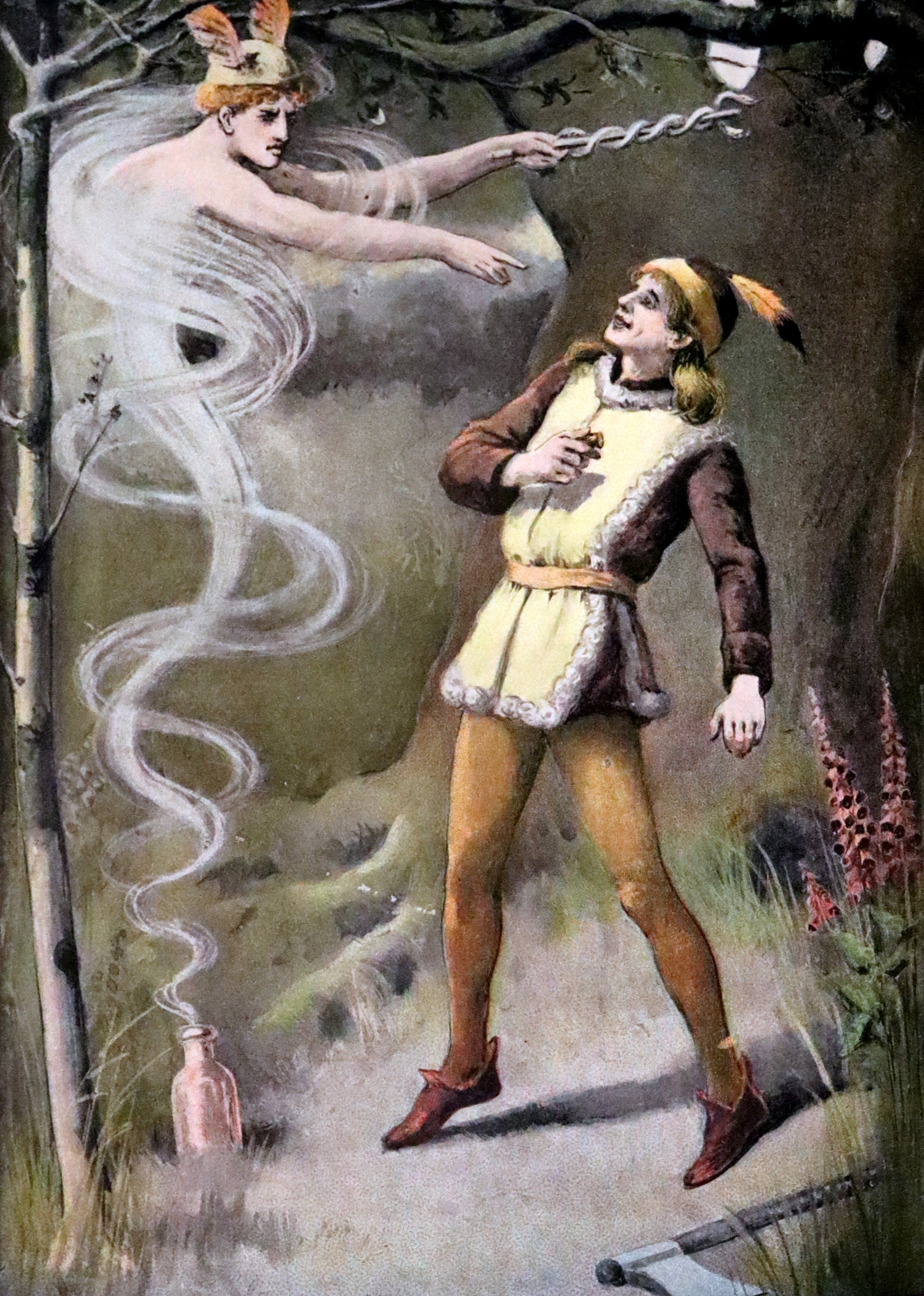 1900 Scarce Edition - The Prince Who Was Not Afraid and Other Grimm's ...