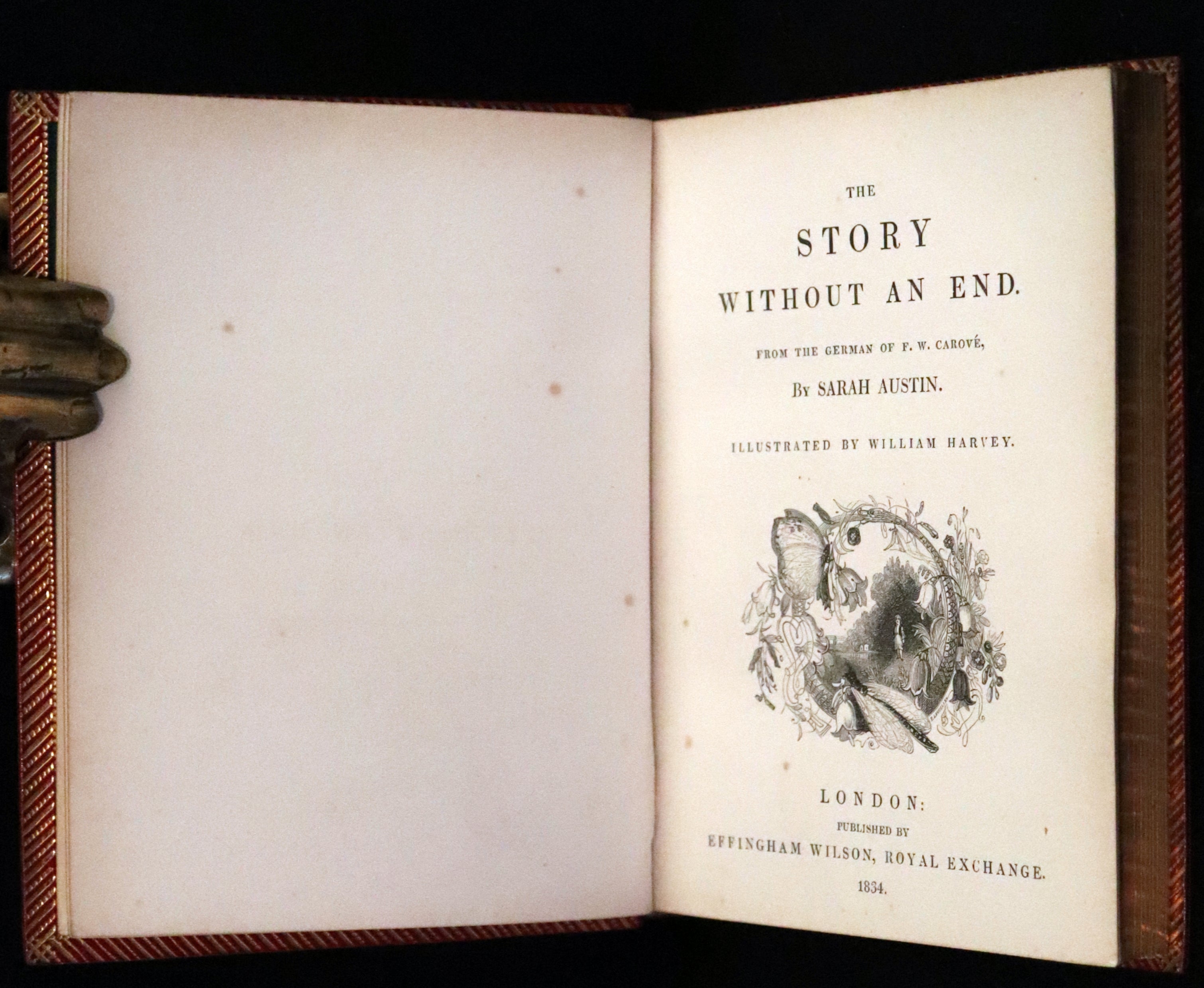 1834 Scarce First Edition - The Story Without An End by Sarah Austin ...