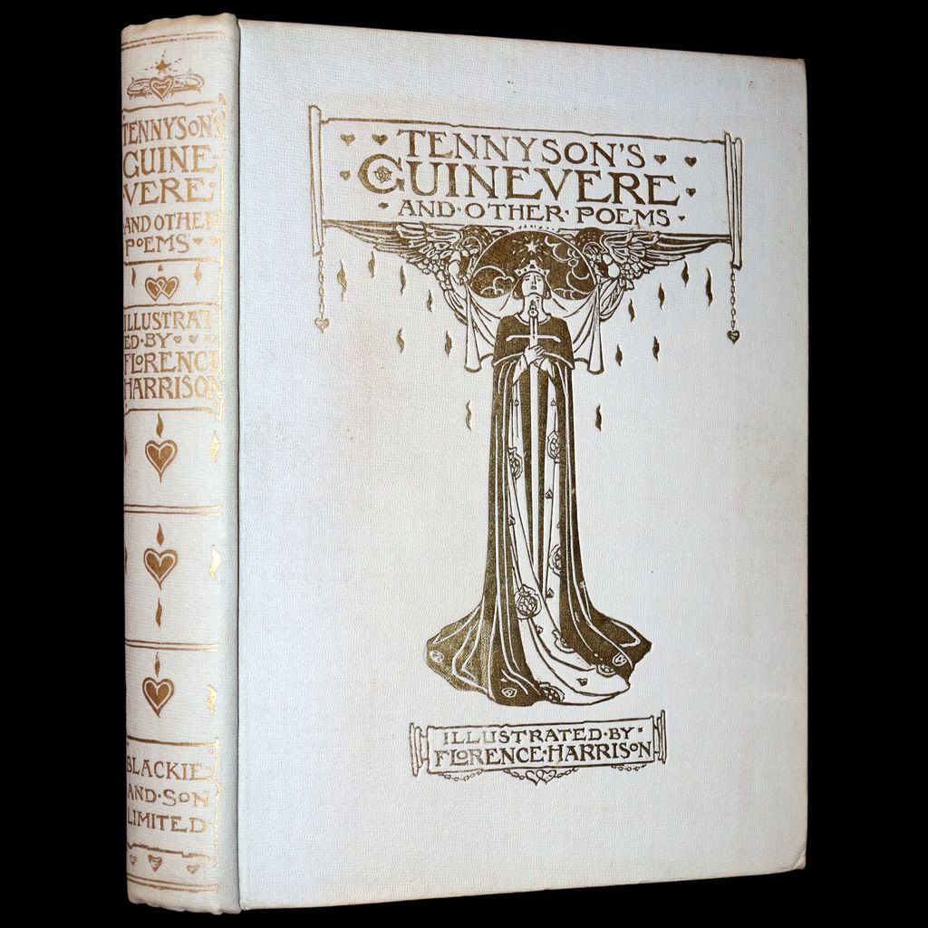 1912 Rare First Edition - Tennyson's Guinevere Illustrated by Pre ...