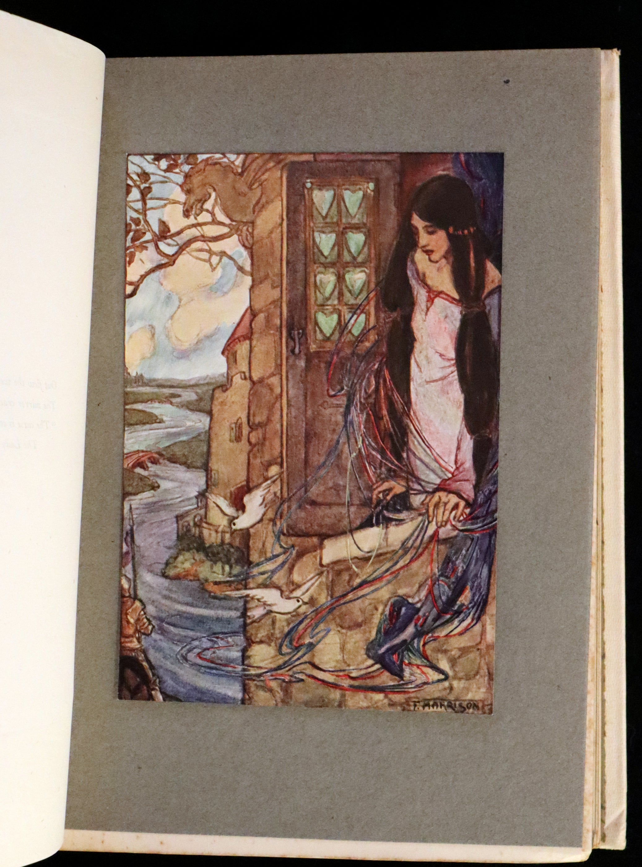 1912 Rare First Edition - Tennyson's Guinevere Illustrated by Pre ...