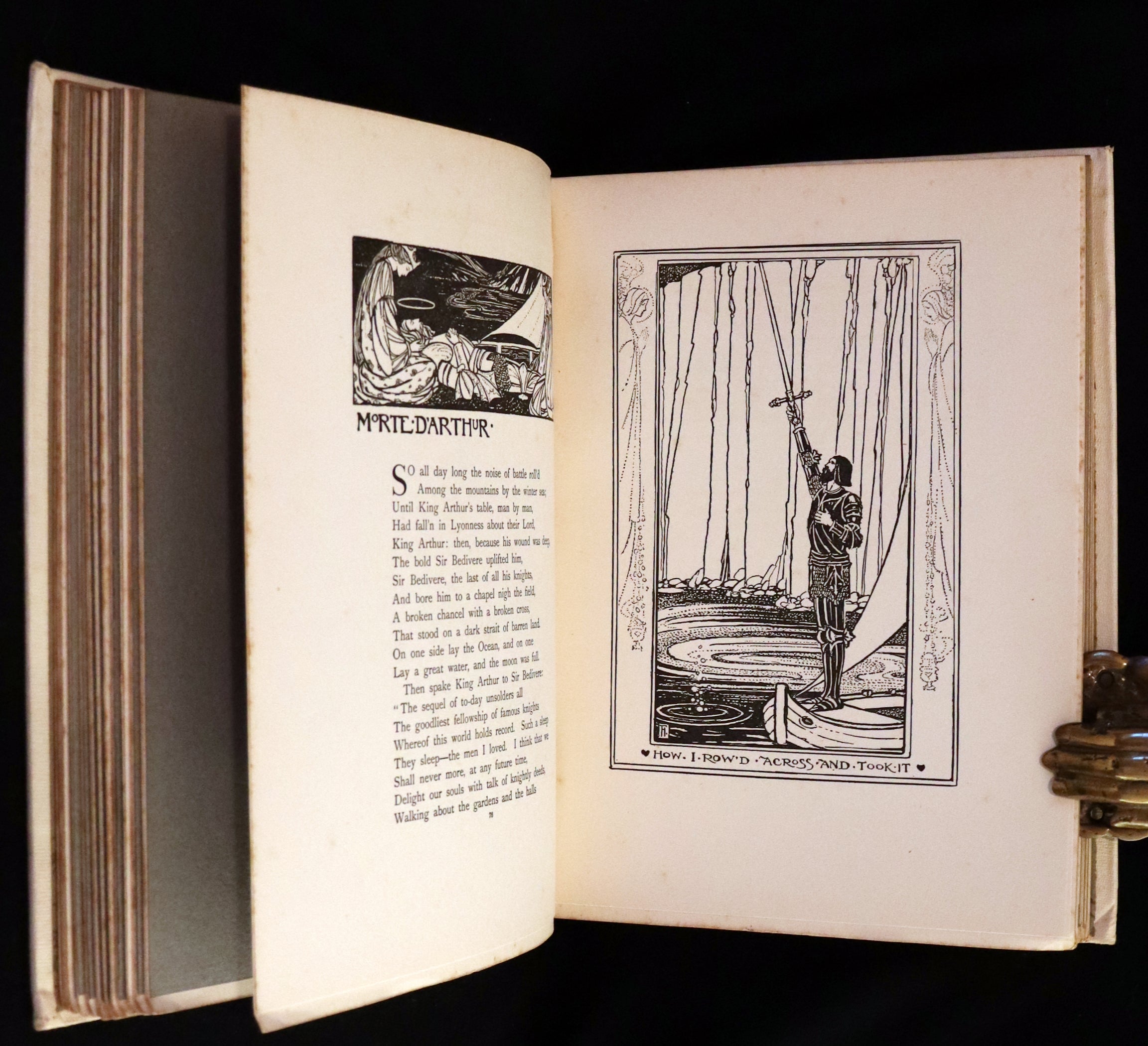 1912 Rare First Edition - Tennyson's Guinevere Illustrated by Pre ...
