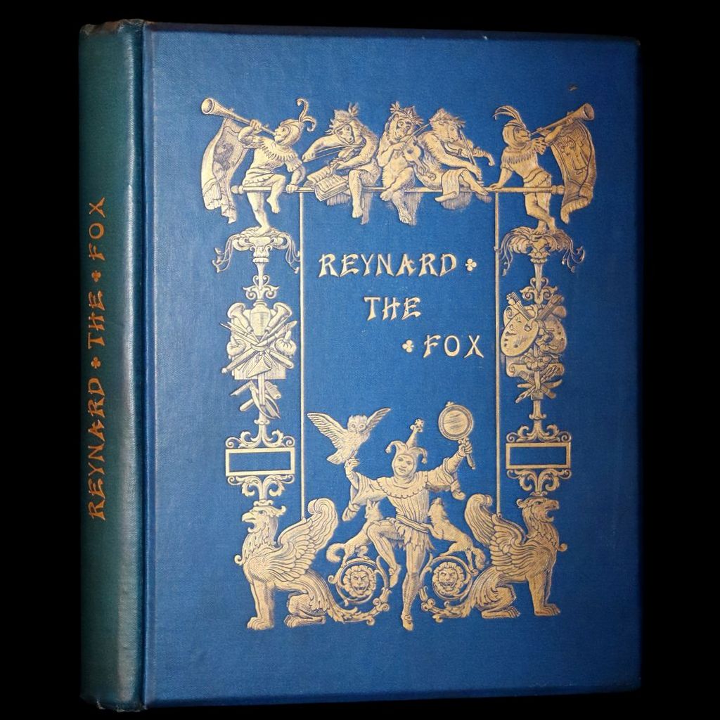 1886 Rare Book - Reynard The Fox, An Old Medieval Story Retold by Mme ...