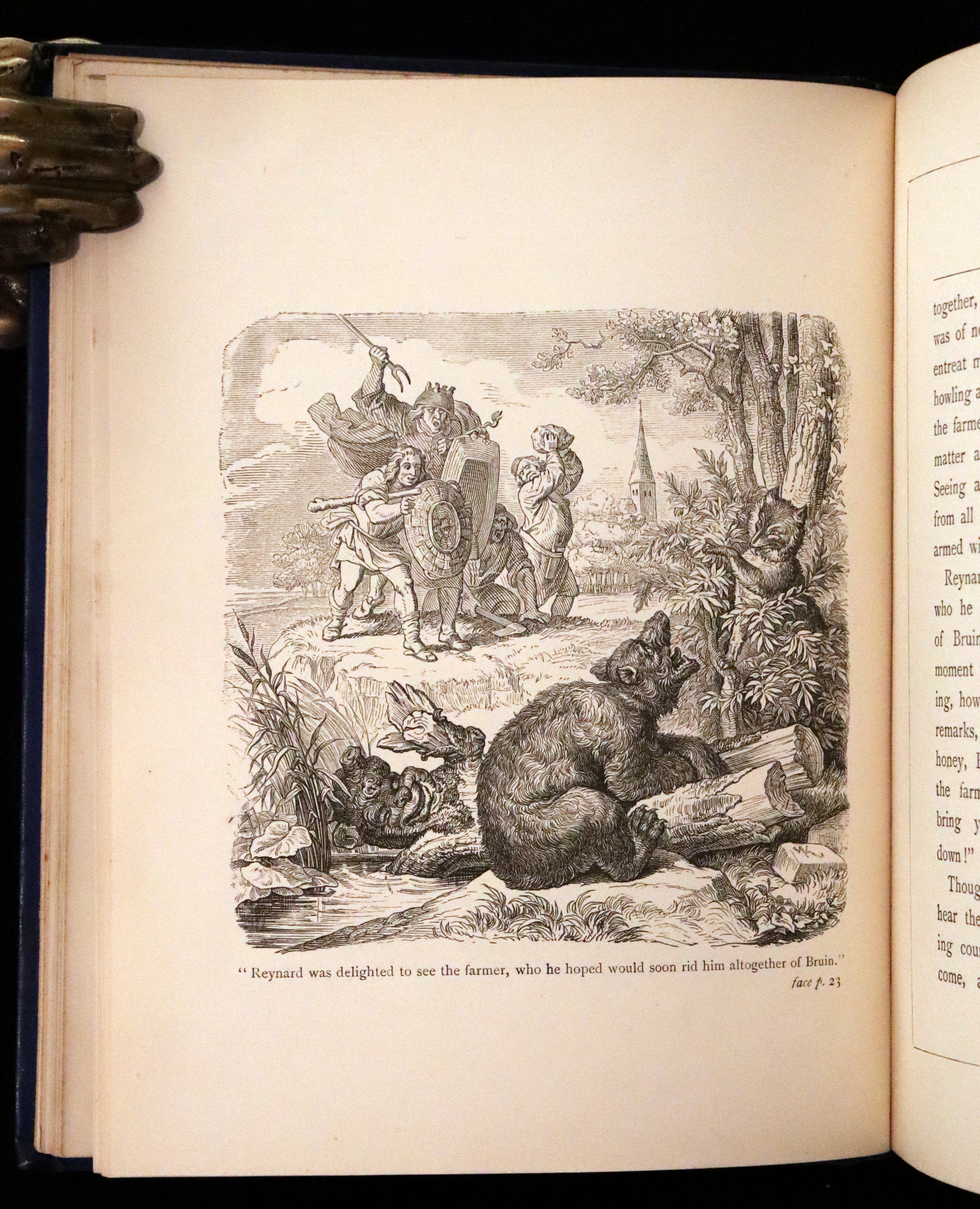 1886 Rare Book - Reynard The Fox, An Old Medieval Story Retold by Mme ...