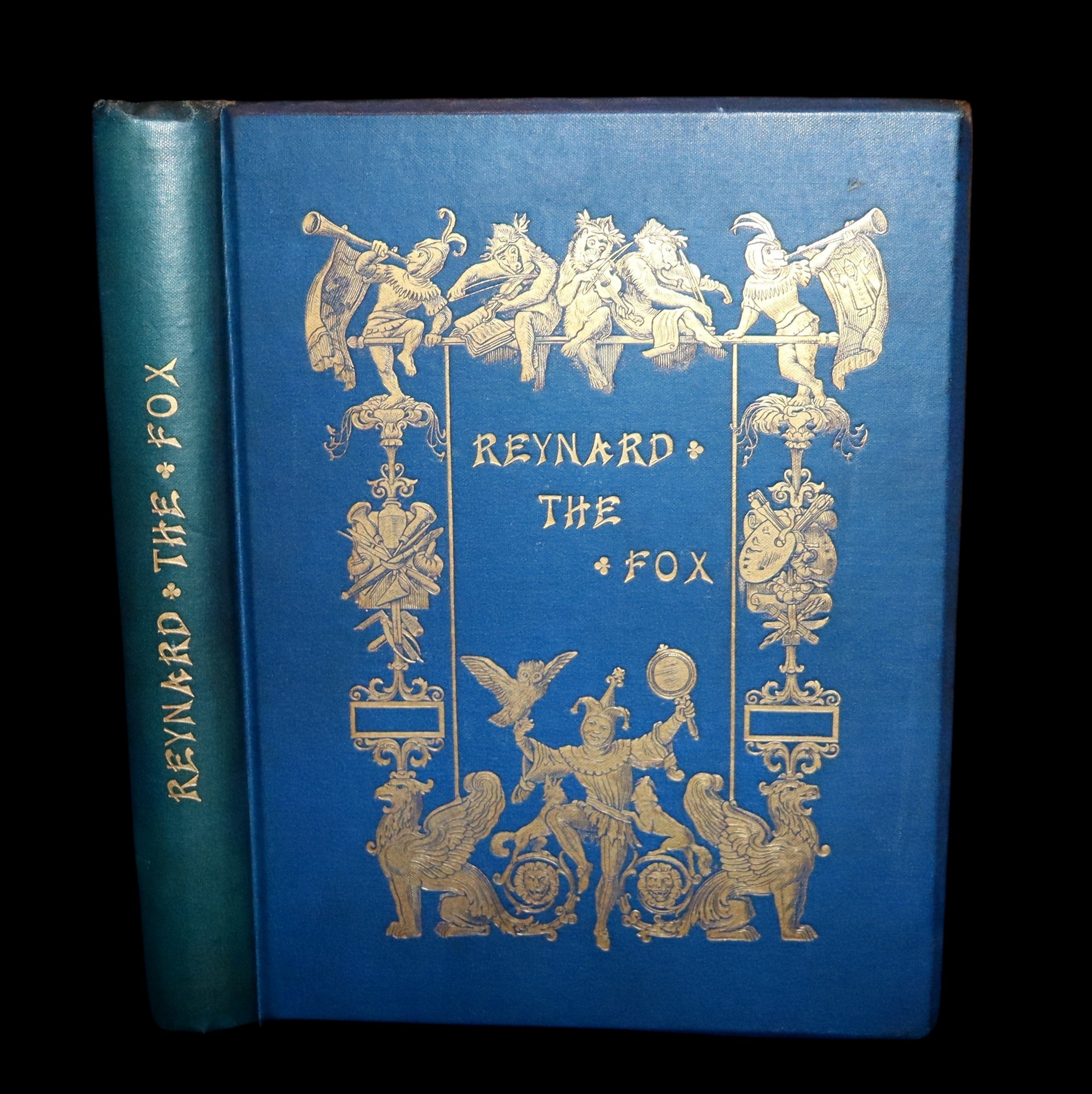 1886 Rare Book - Reynard The Fox, An Old Medieval Story Retold by Mme ...