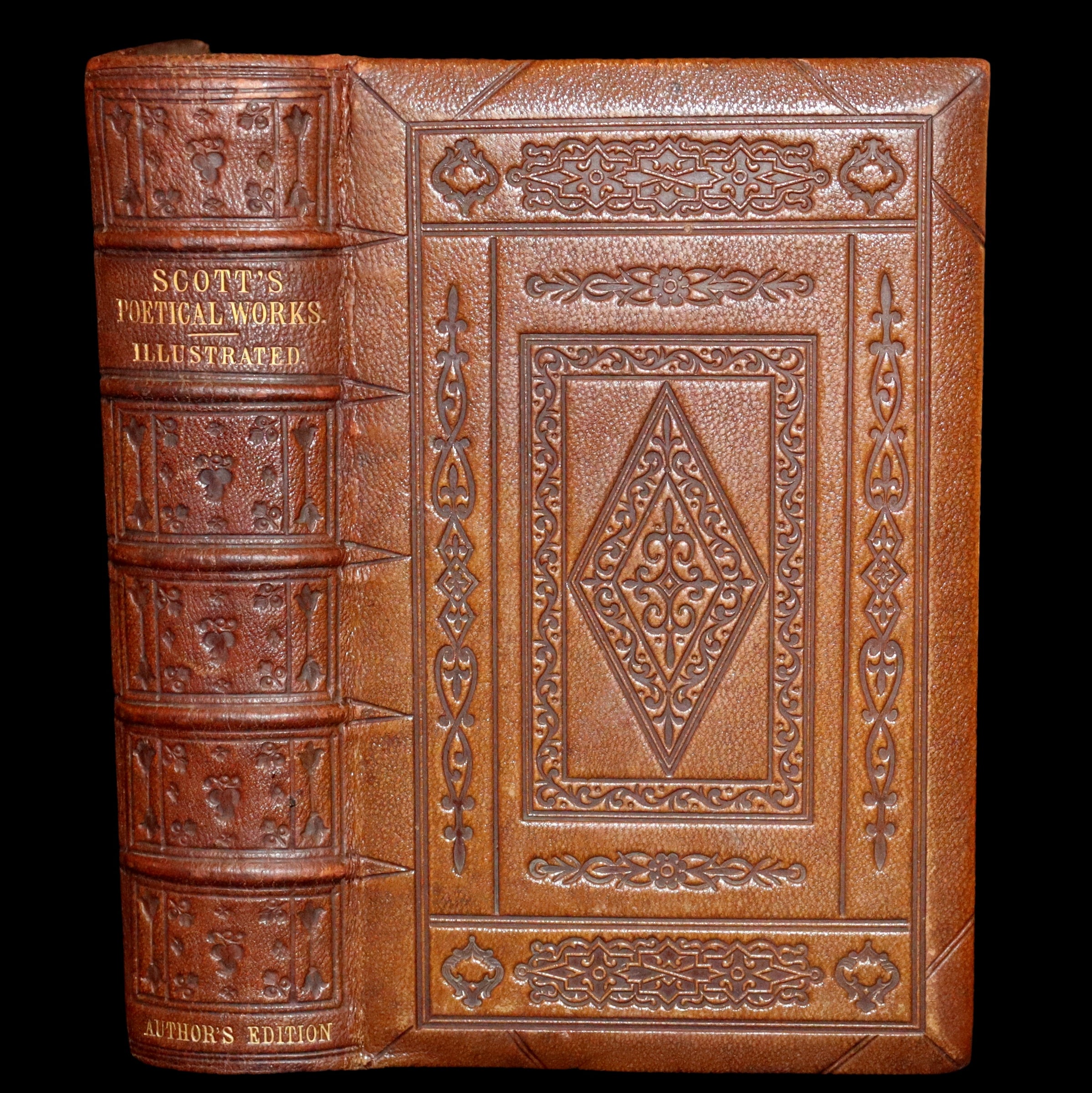 1853 Rare Book ~ Lady of the Lake and Poetical Works by Sir Walter Sco ...
