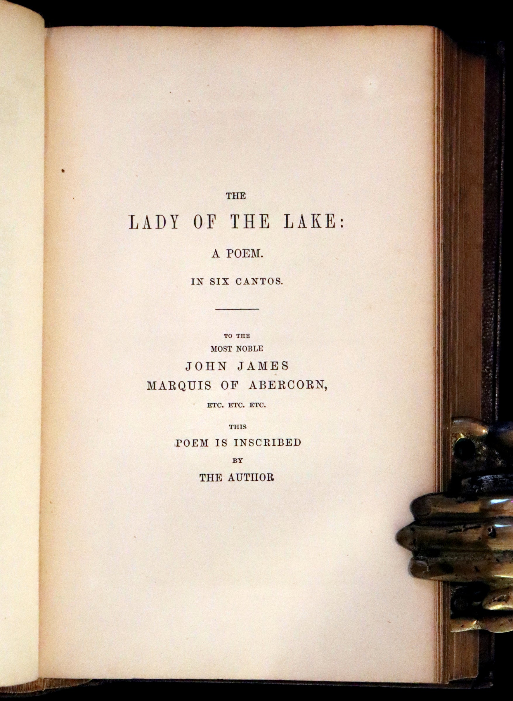 1853 Rare Book ~ Lady of the Lake and Poetical Works by Sir Walter Sco ...