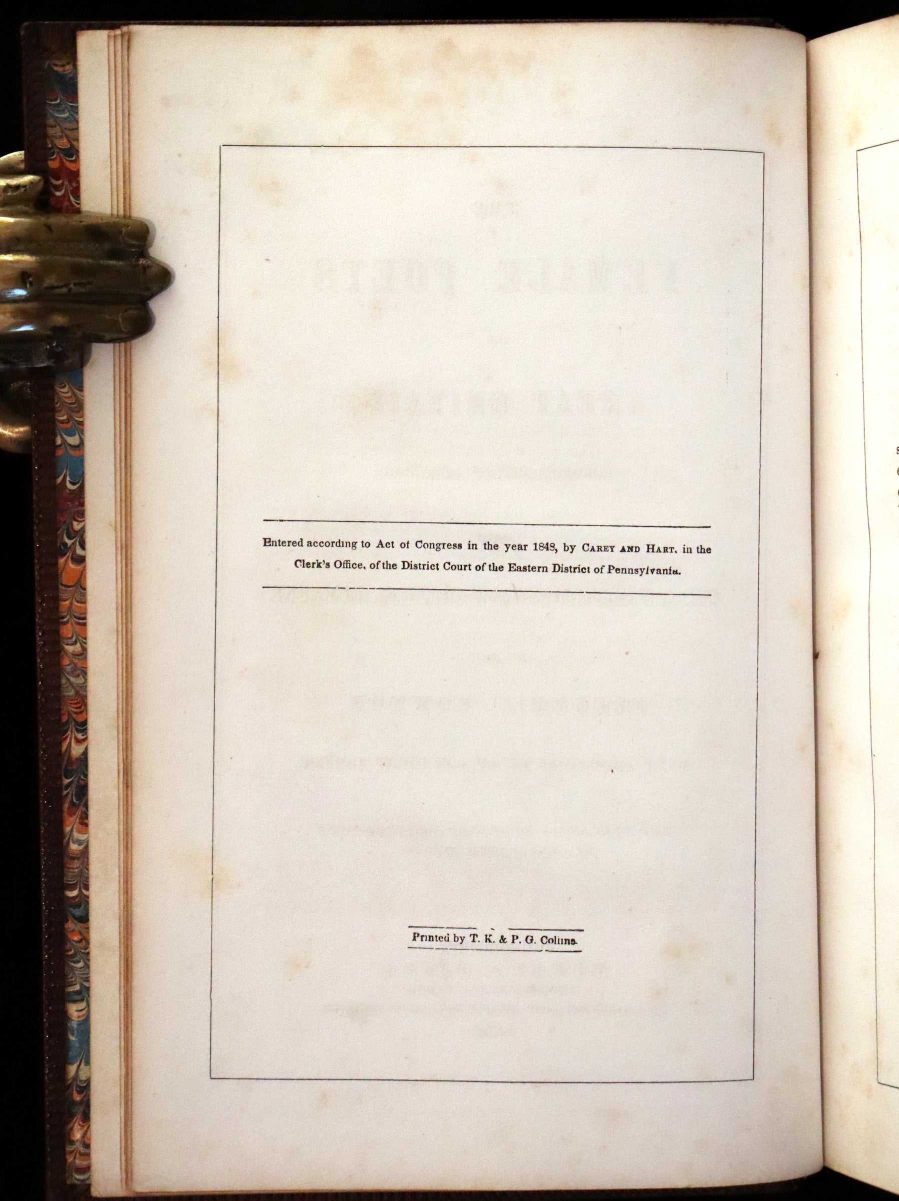 1854 Rare Victorian Book - The Female Poets of Great Britain ...