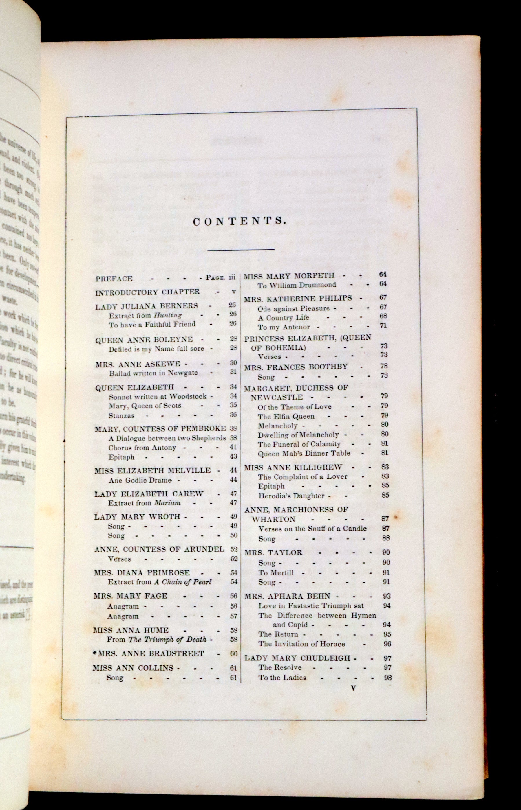 1854 Rare Victorian Book - The Female Poets of Great Britain Chronolog ...
