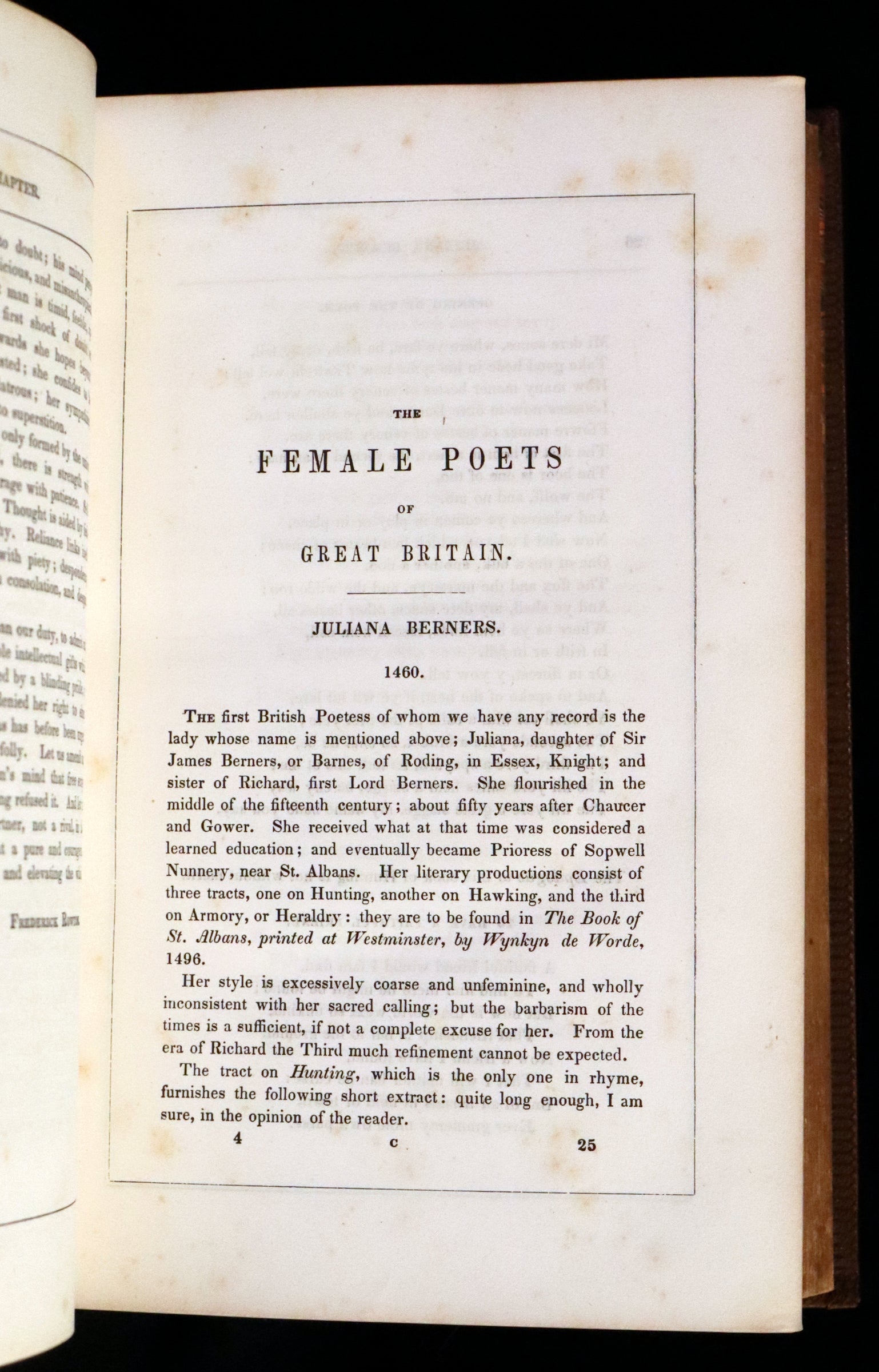 1854 Rare Victorian Book - The Female Poets of Great Britain ...