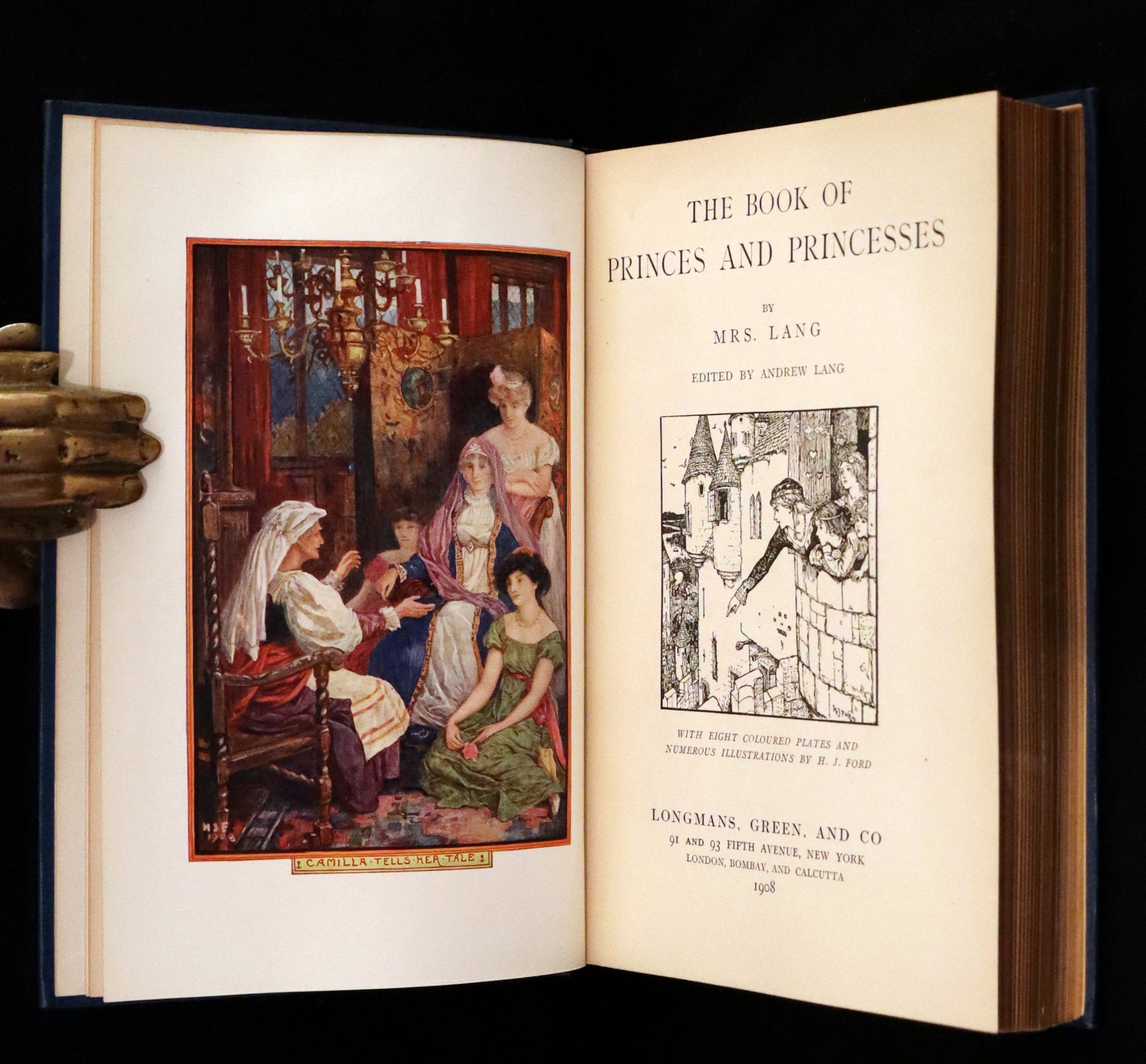 1908 Rare First Edition - The Book of Princes and Princesses by Mrs ...