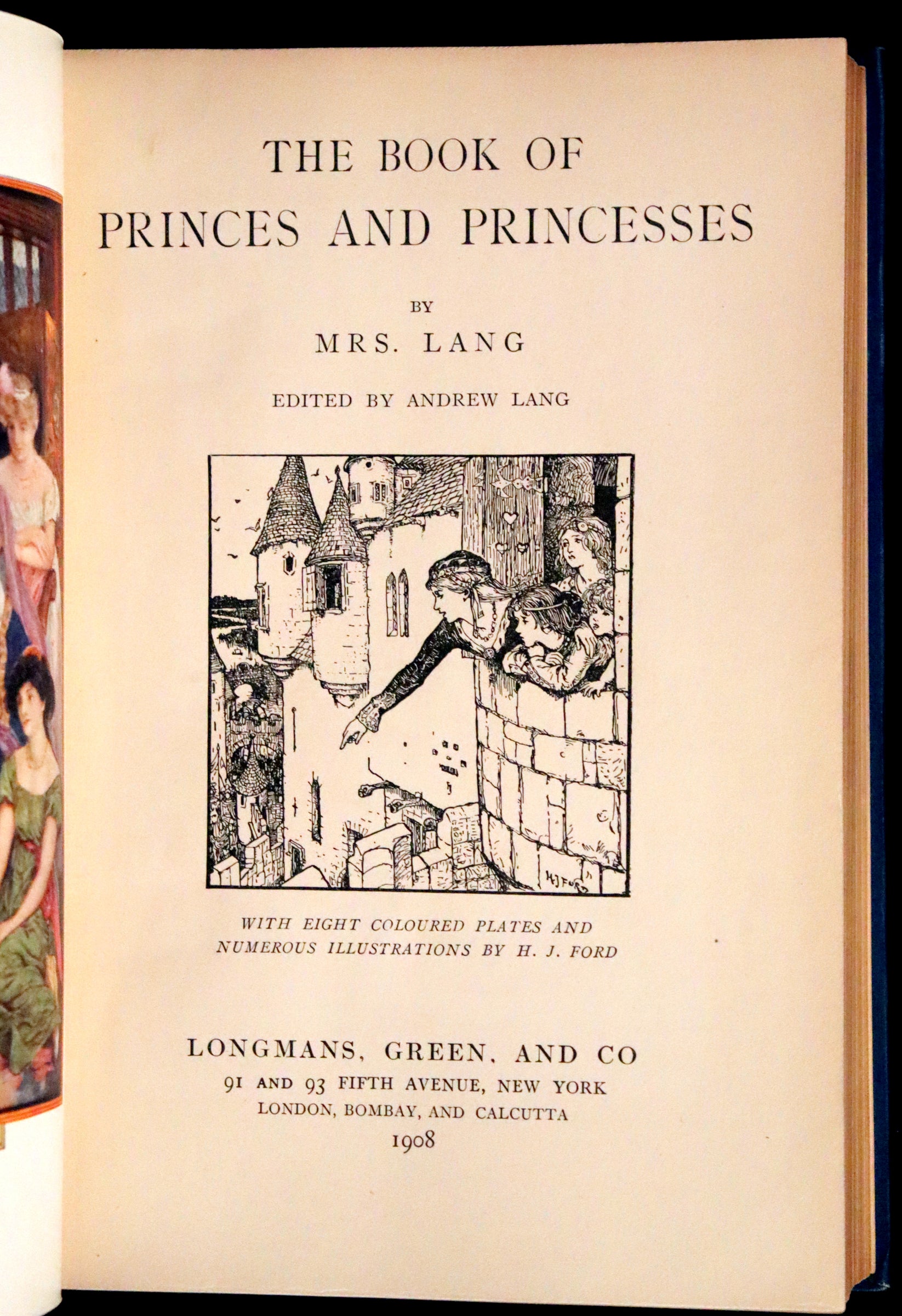 1908 Rare First Edition - The Book of Princes and Princesses by Mrs ...