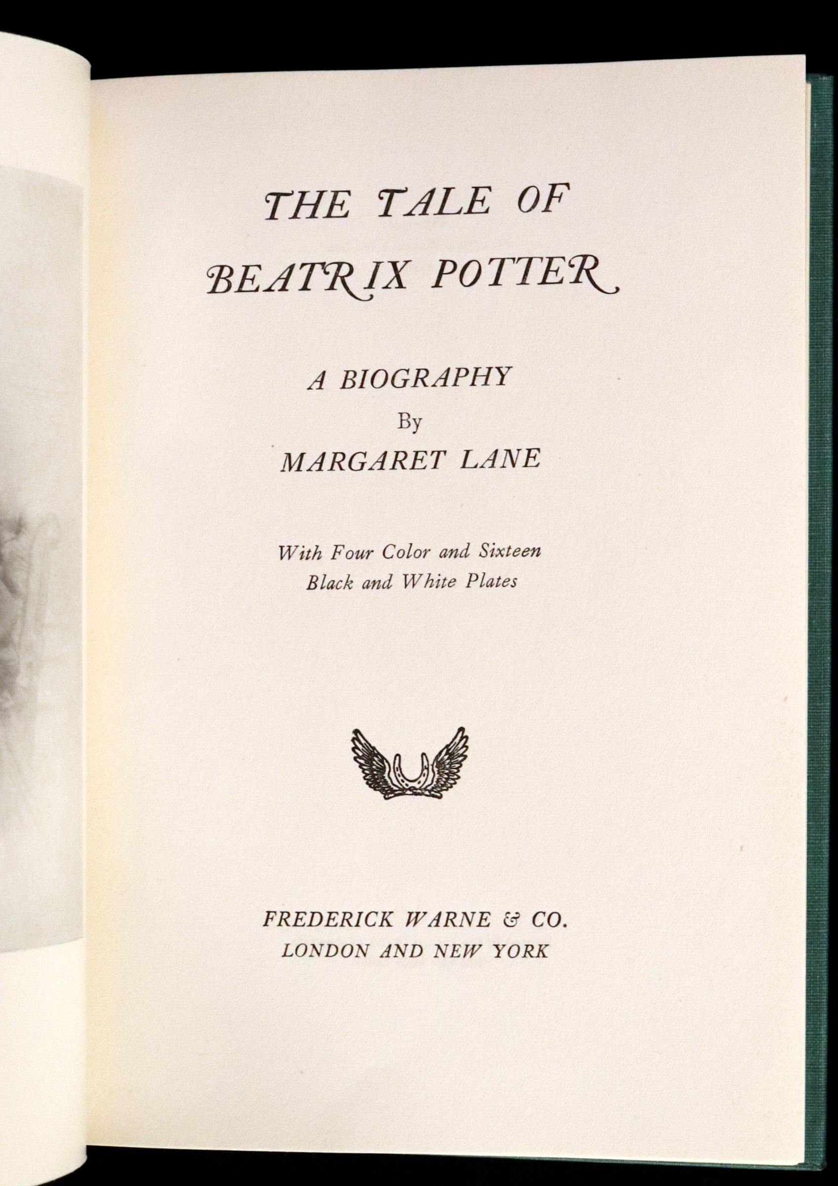 1946 Rare First Edition with Dust jacket - The Tale of Beatrix Potter ...