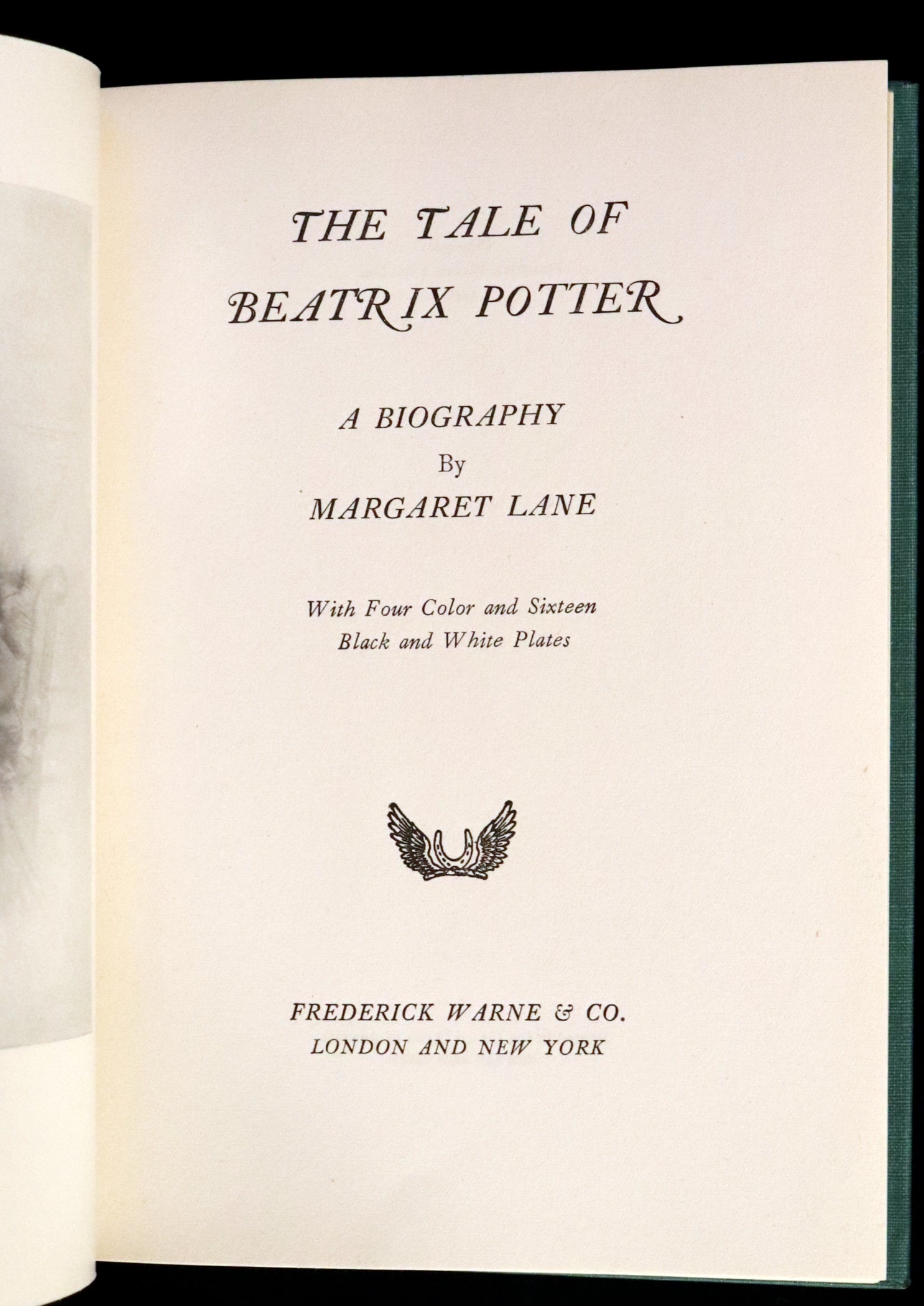 1946 Rare First Edition with Dust jacket - The Tale of Beatrix Potter ...