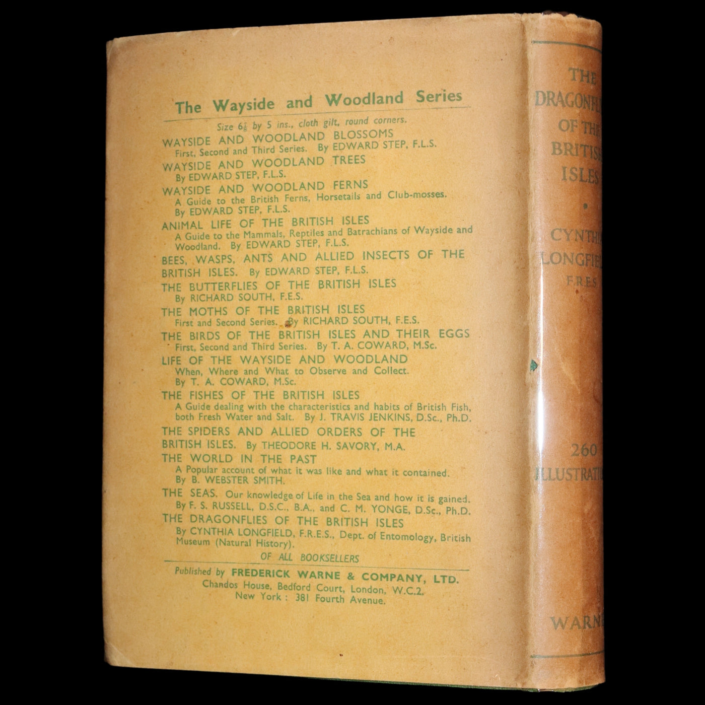 1937 Rare First Edition - The Dragonflies of the British Isles by ...
