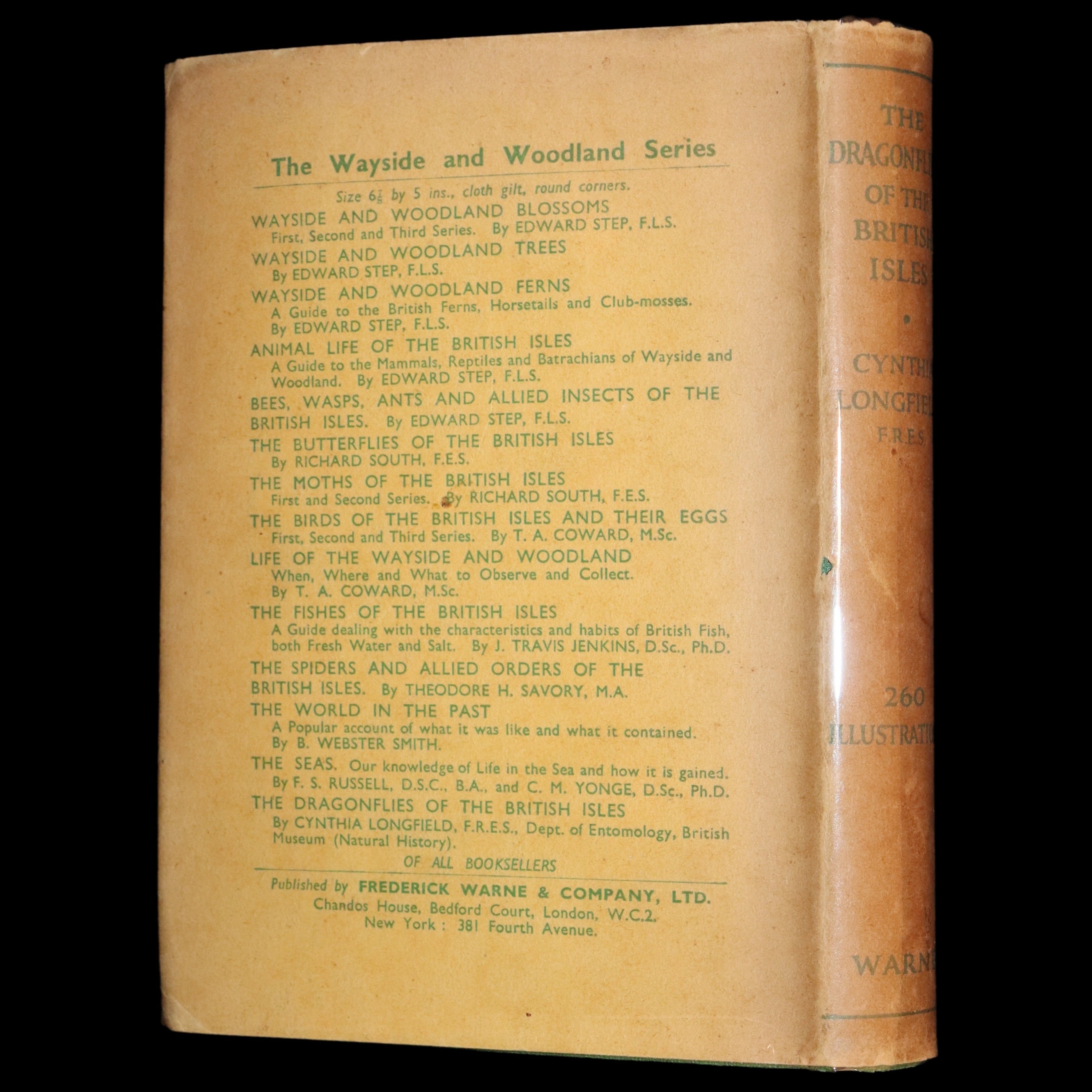 1937 Rare First Edition - The Dragonflies of the British Isles by ...