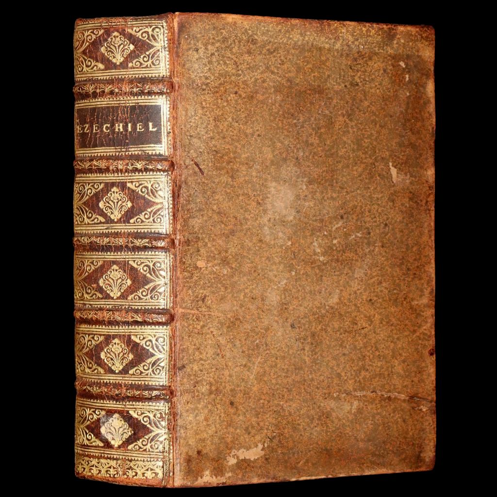 1692 Rare Latin French Book Bible - Book of Ezekiel - Ezechiel by Le ...