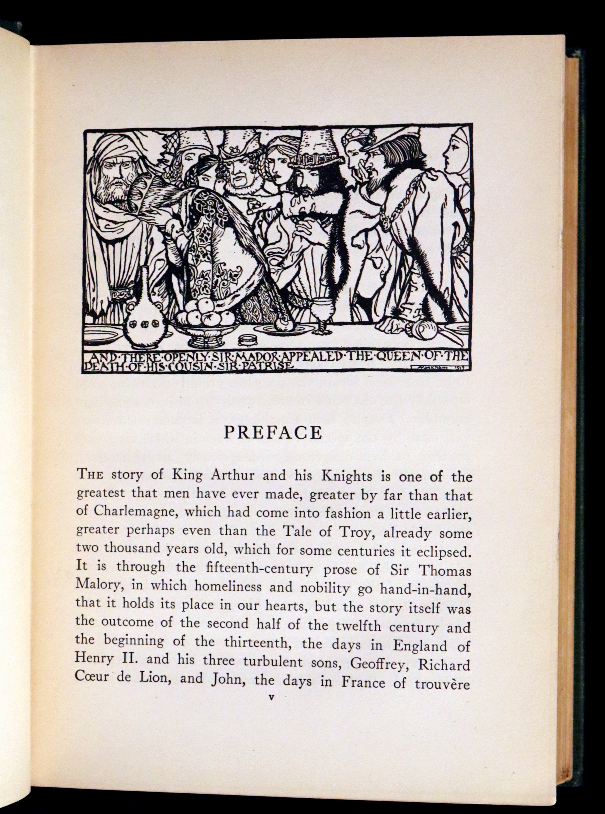 1917 Rare First Edition - Romance of King Arthur and His Knights of the ...