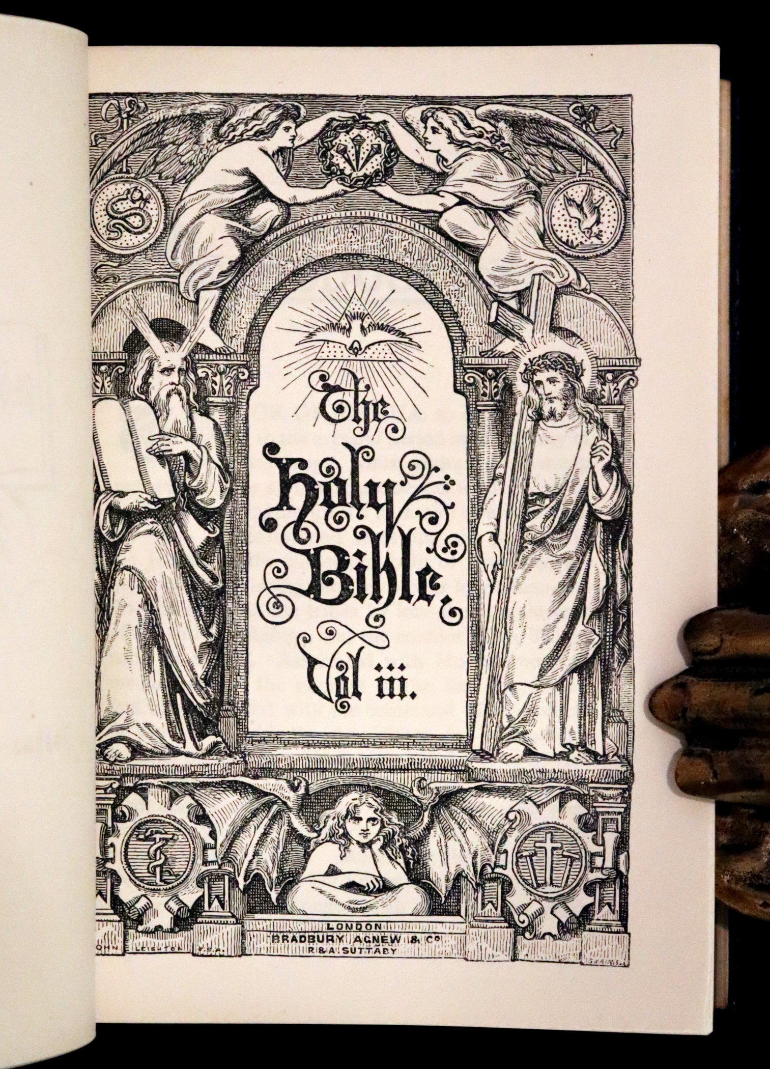 1875 Rare Victorian Edition - Holy Bible (11 Volume Box Set) Old and N ...