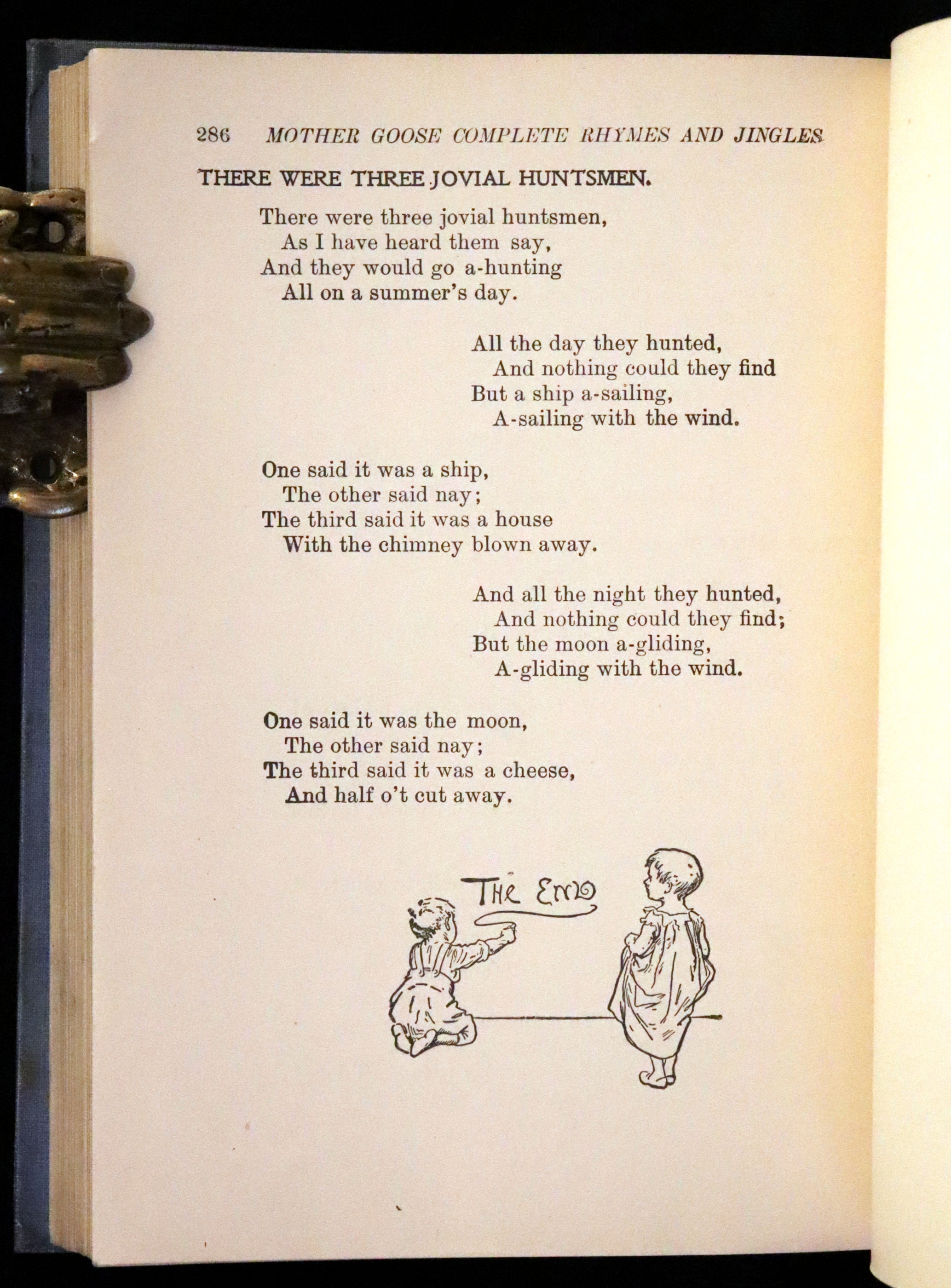 1910 Rare Edition - Mother Goose Complete Rhymes and Jingles ...