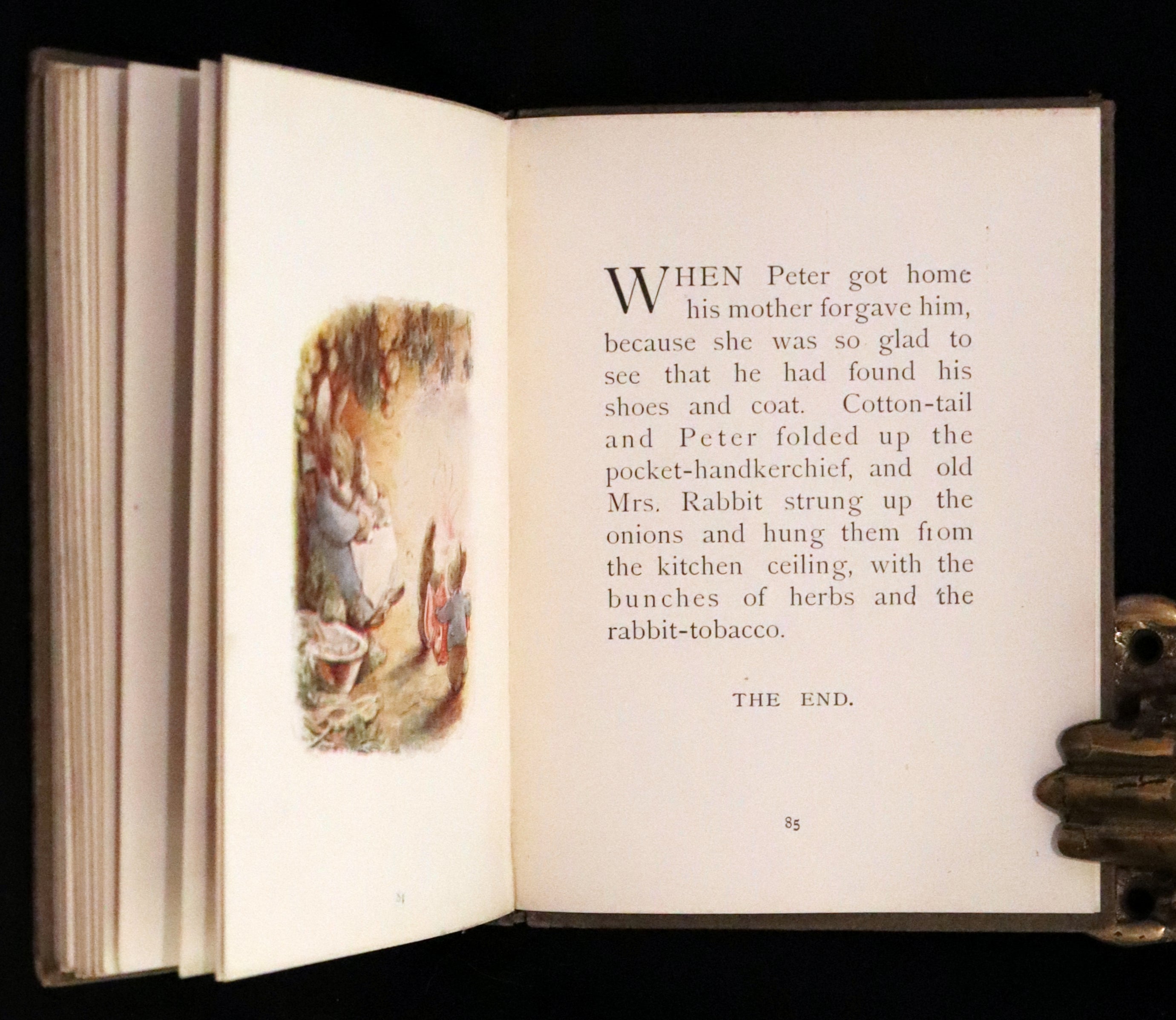 1904 First US Edition - The Tale of Benjamin Bunny by Beatrix Potter ...