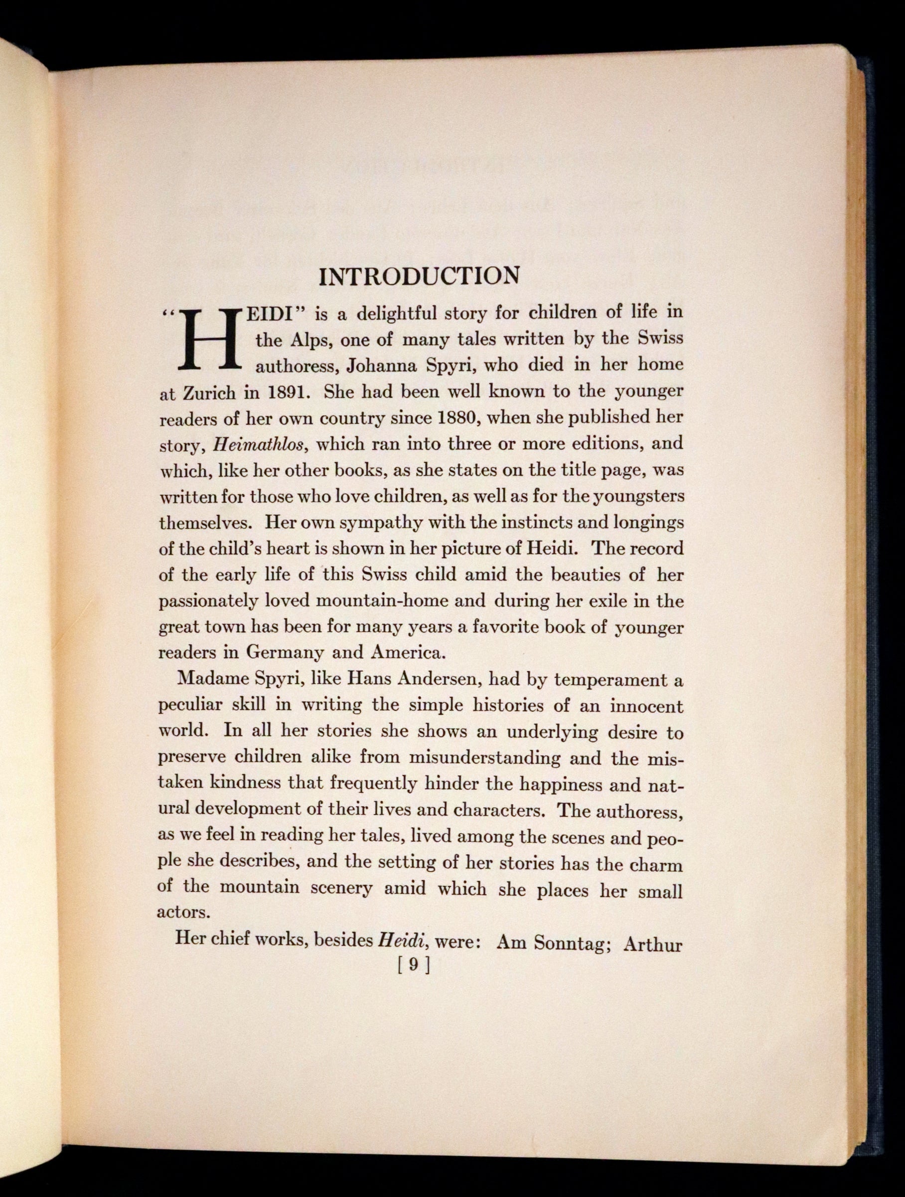 1922 Rare First Edition - Heidi by Johanna Spyri illustrated by Jessie ...