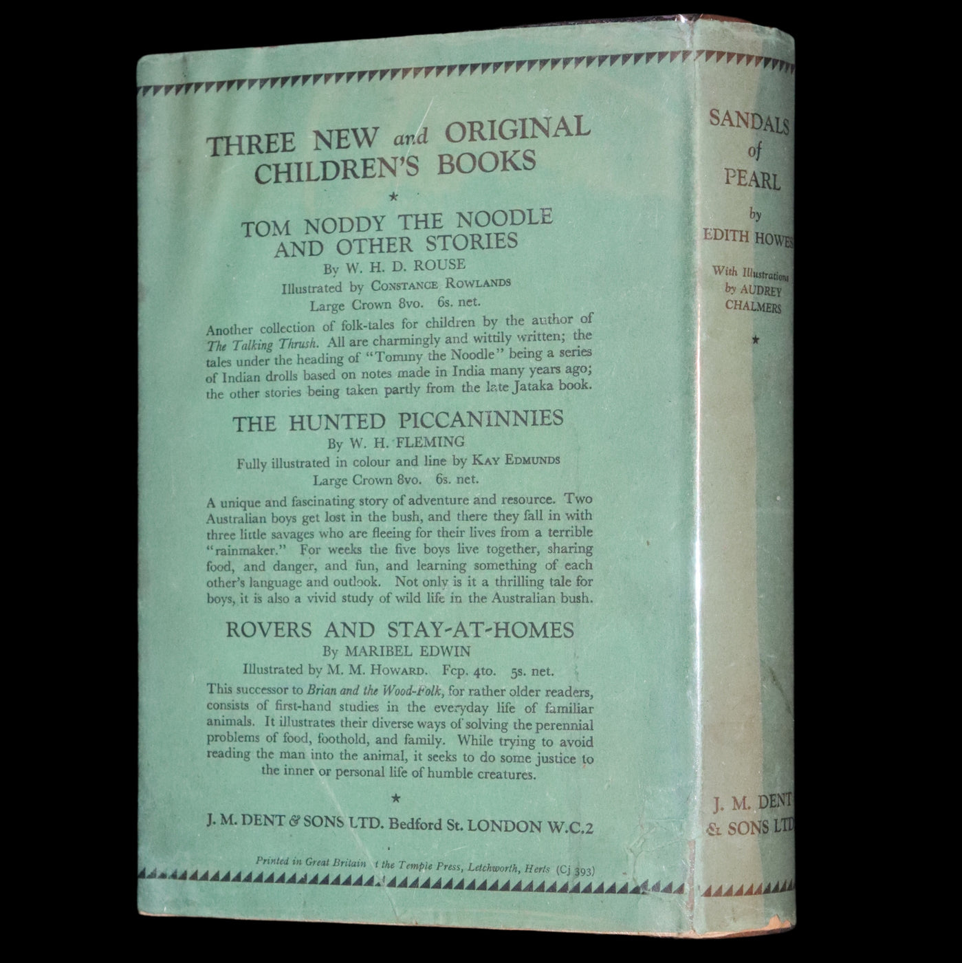 1929 Rare First Edition - Sandals of Pearl, Edith Howes Fairy Tale, il ...